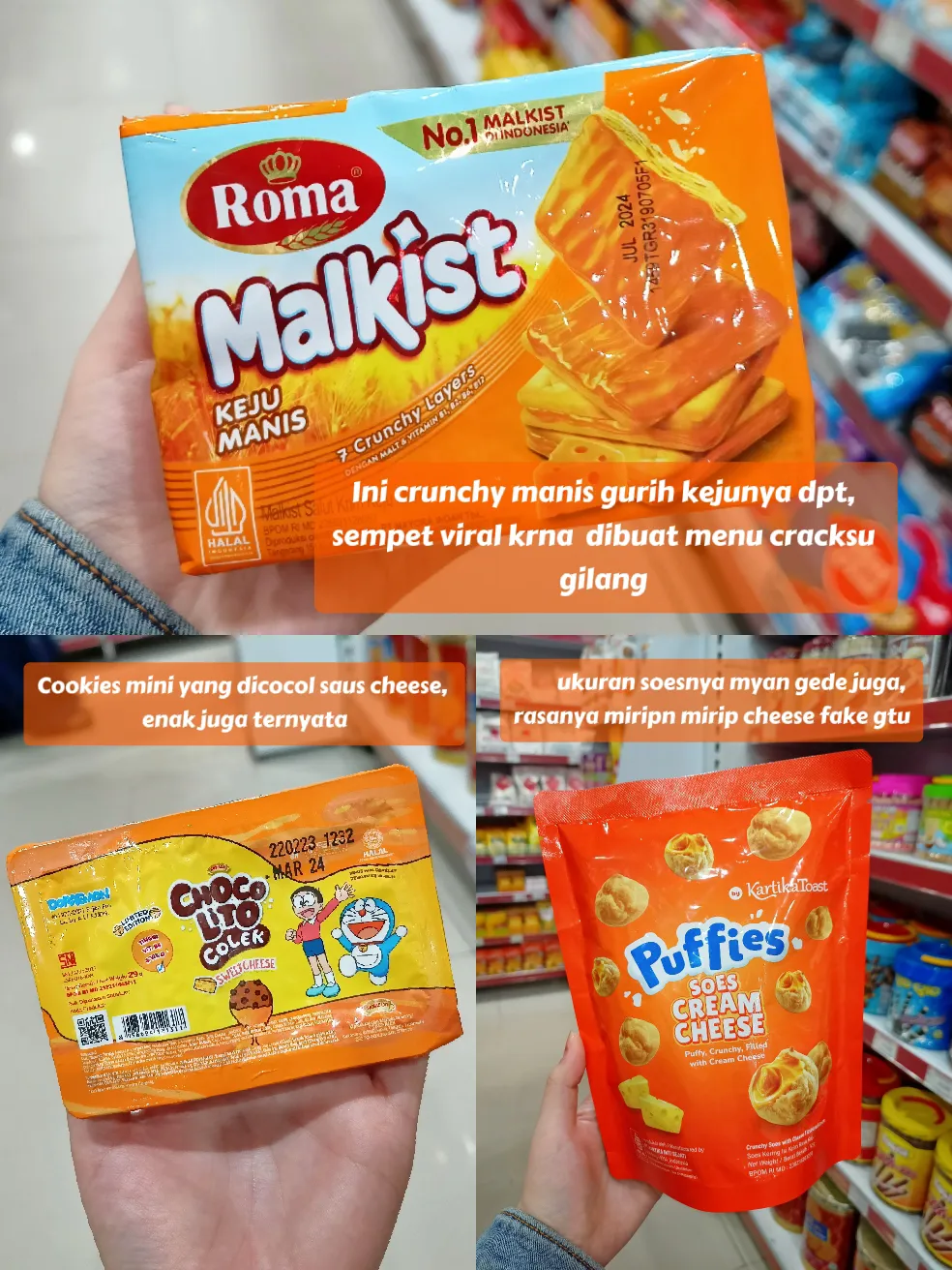 SNACK SERBA OREN? AYO KITA RATING | Gallery posted by LEN | Lemon8