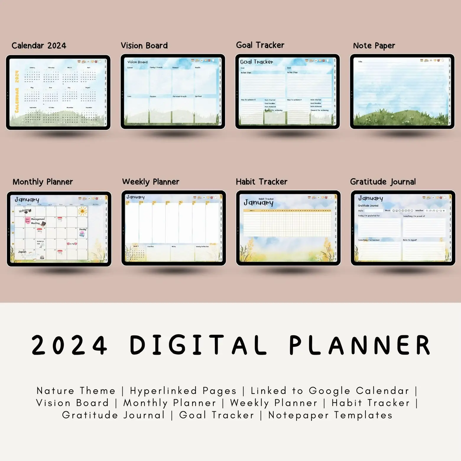 2024 Digital Planner | แกลเลอรีที่โพสต์โดย Peangishappy | Lemon8