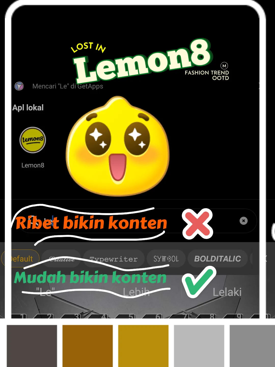 cara mudah edit konten di aplikasi lemon8 🫶 | Galeri diposting oleh Cemenil_manis | Lemon8