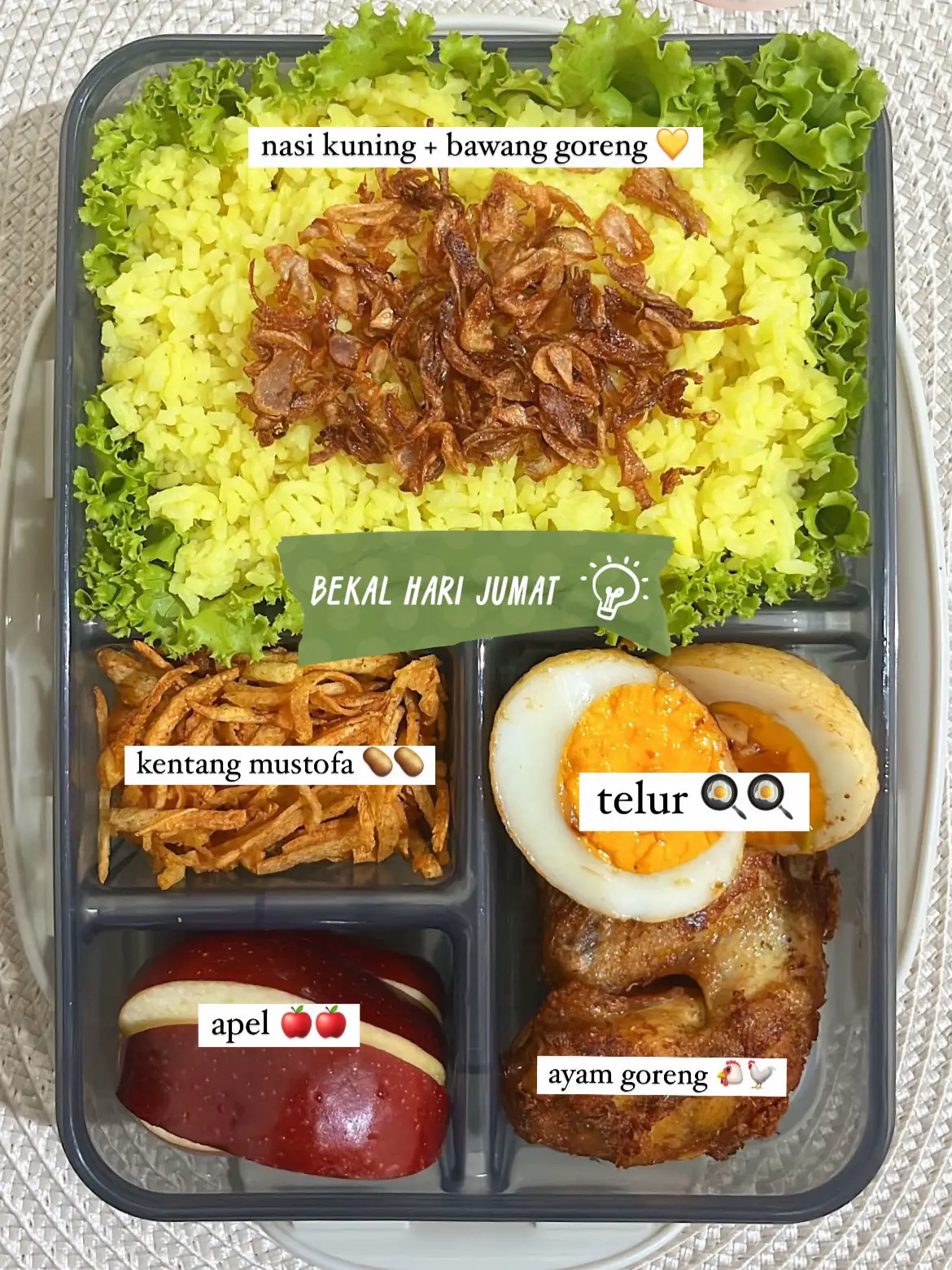 Ide bekal satu minggu buat suami Part 4 | Galeri diposting oleh Annisa Andina | Lemon8