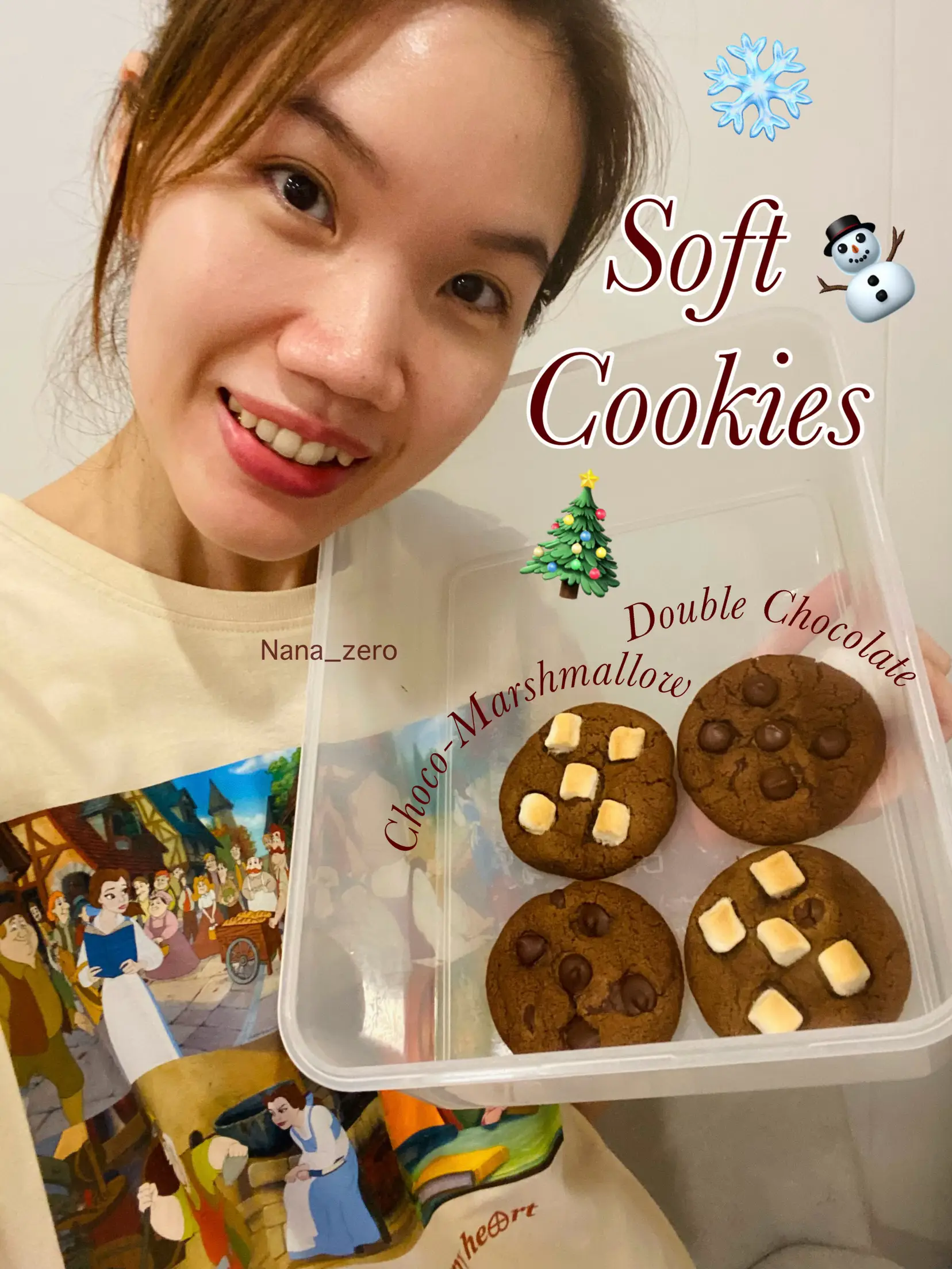 แวะมาอวด Soft Cookies 🍪ทำเองค่าา 💗 | แกลเลอรีที่โพสต์โดย Nana_zero | Lemon8