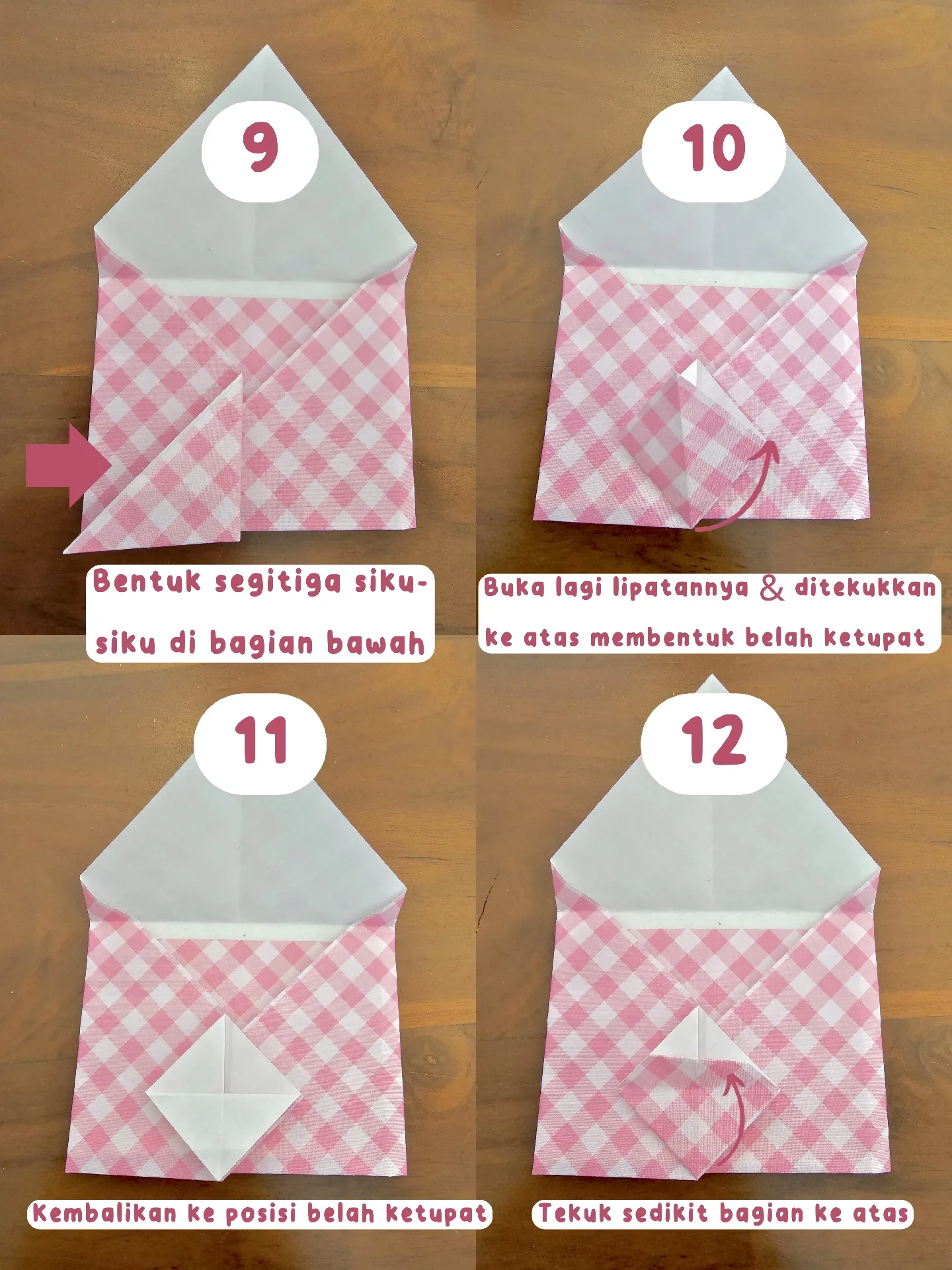 SULAP ORIGAMI JADI SURAT CINTA UNTUK AYANG 🥰 | Galeri diposting oleh ...