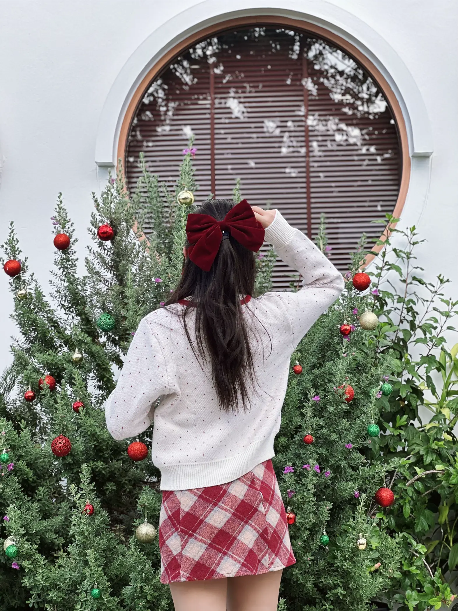 Elf_OOTD 06 : It’s timeee! to Christmas🎄🎀 | แกลเลอรีที่โพสต์โดย Elf | Lemon8