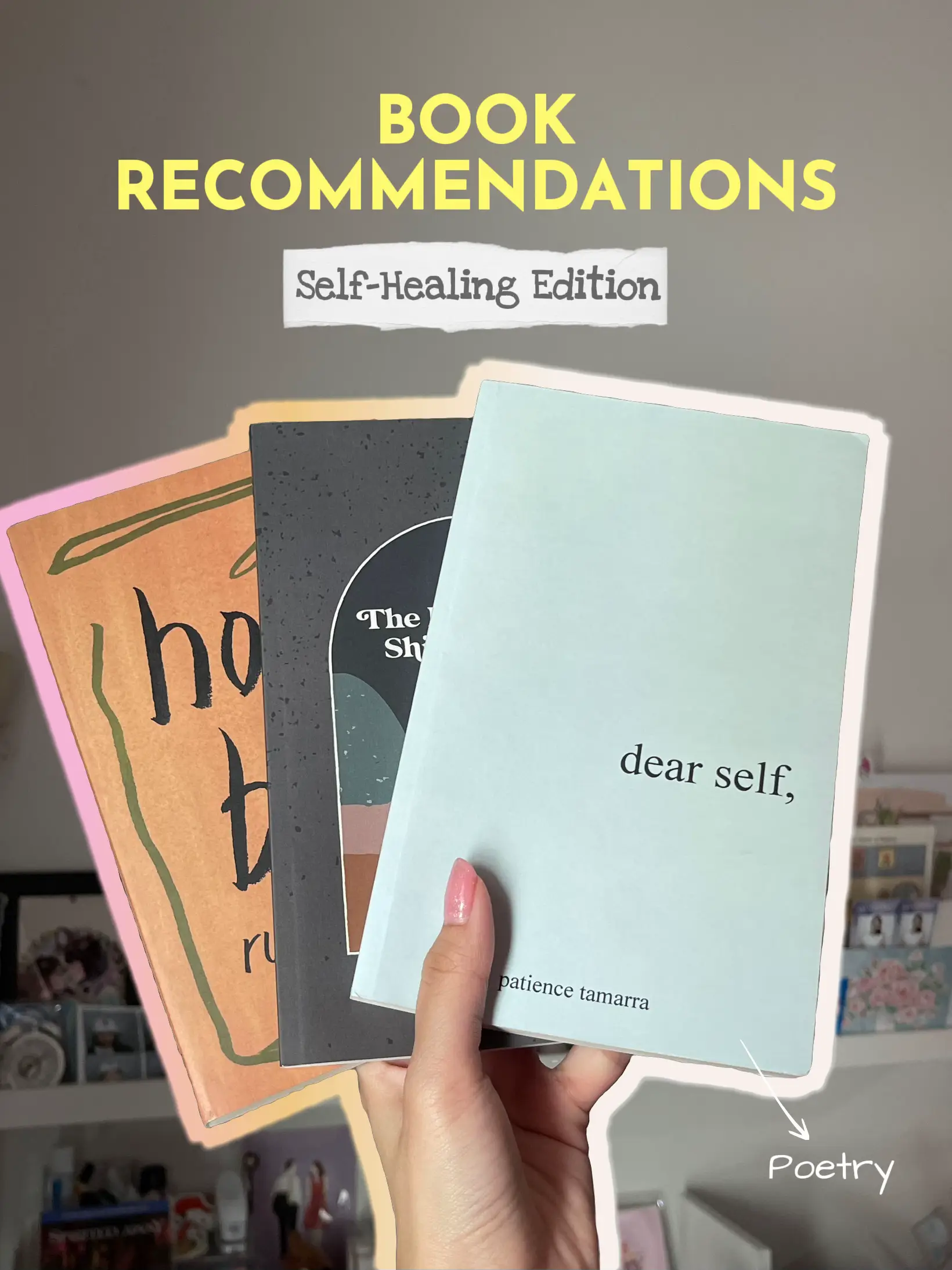 BOOK RECOMMENDATIONS + Healing Quotes | แกลเลอรีที่โพสต์โดย dear m | Lemon8
