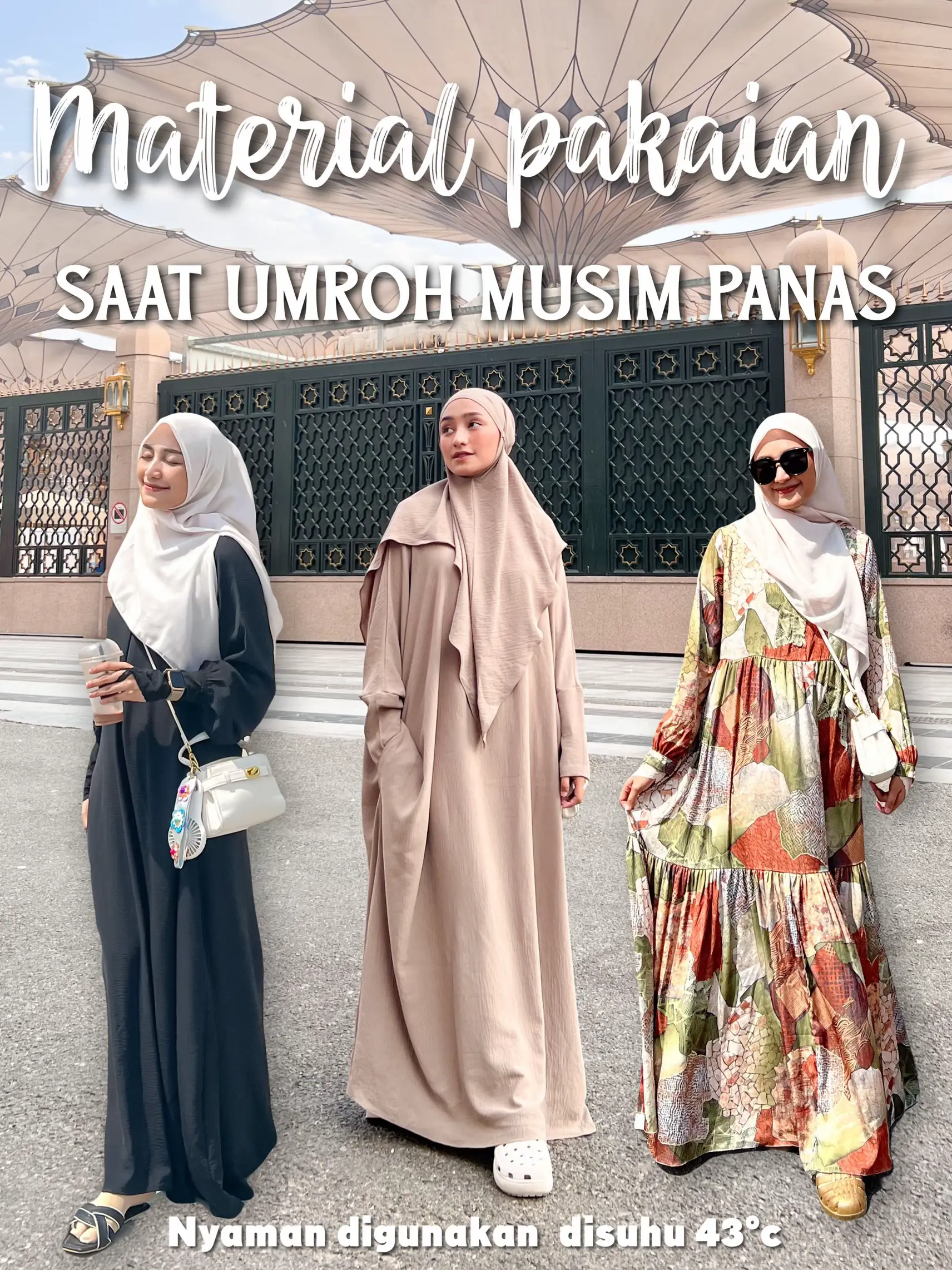rekomendasi material pakaian saat umroh | Galeri diposting oleh ...