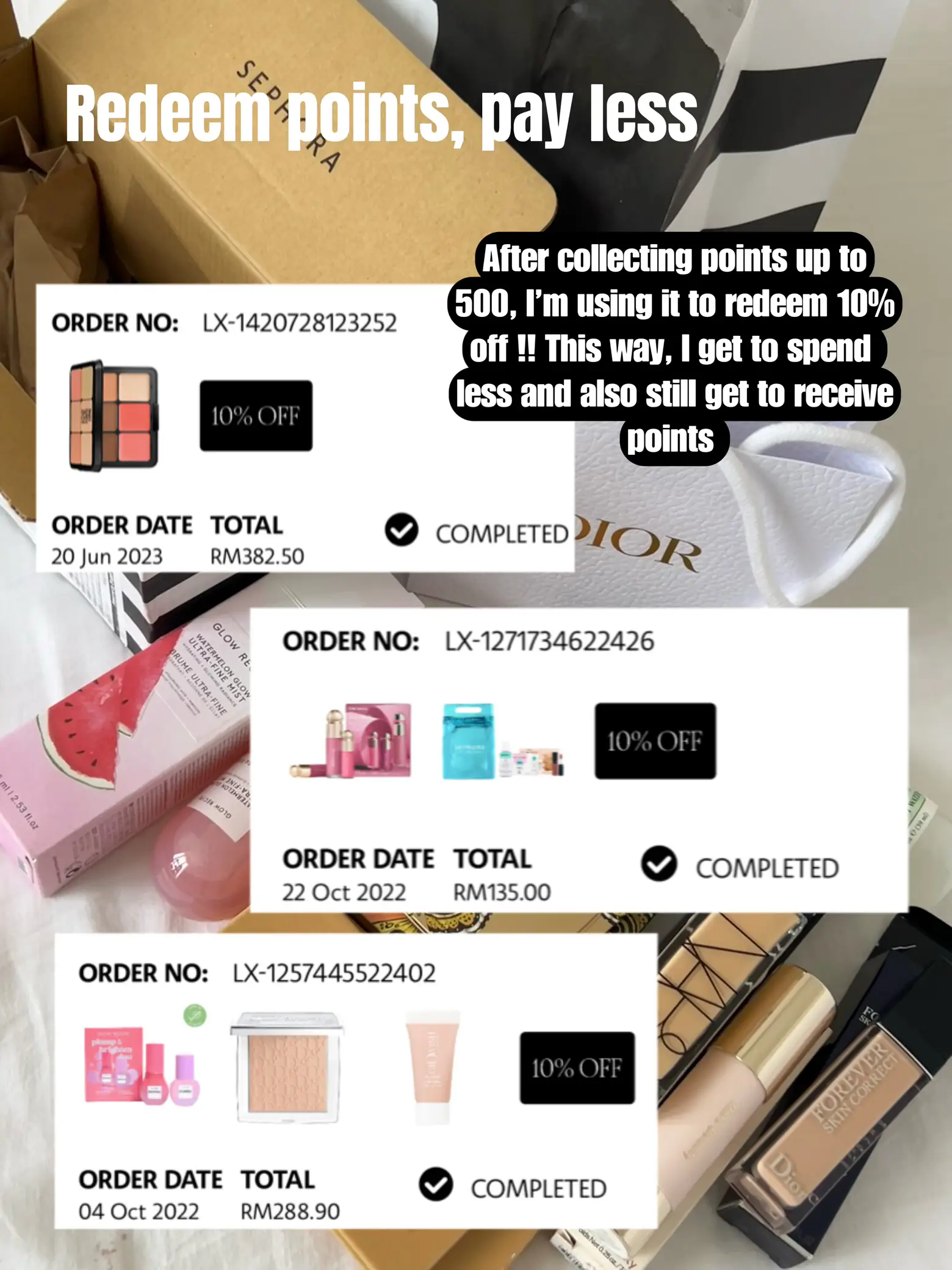 How I got Sephora Gold without spending too much!🛍️ | Galeri diposting ...
