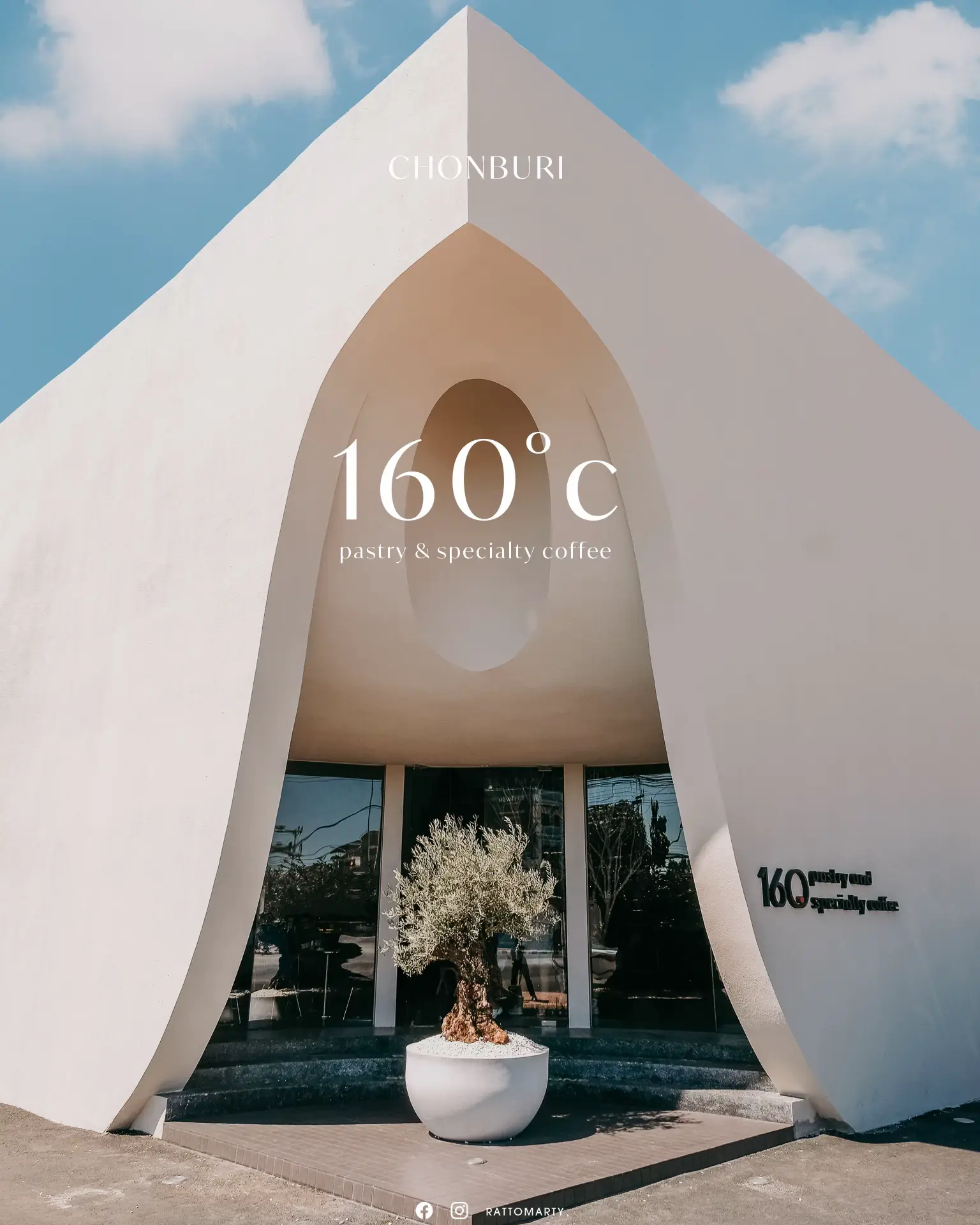 160°C Pastry & Specialty Coffee คาเฟ่เปิดใหม่ชลบุรี | แกลเลอรีที่โพสต์ ...