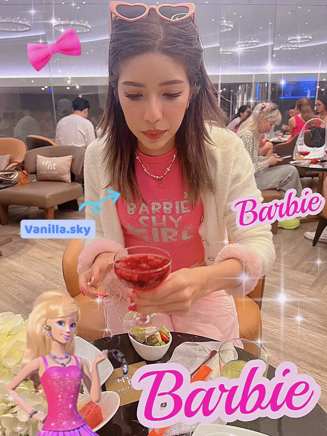 💖 แต่งตัวไปดูหนัง Barbie กับเพื่อนสาวกัน‼️ | แกลเลอรีที่โพสต์โดย Anie.t | Lemon8