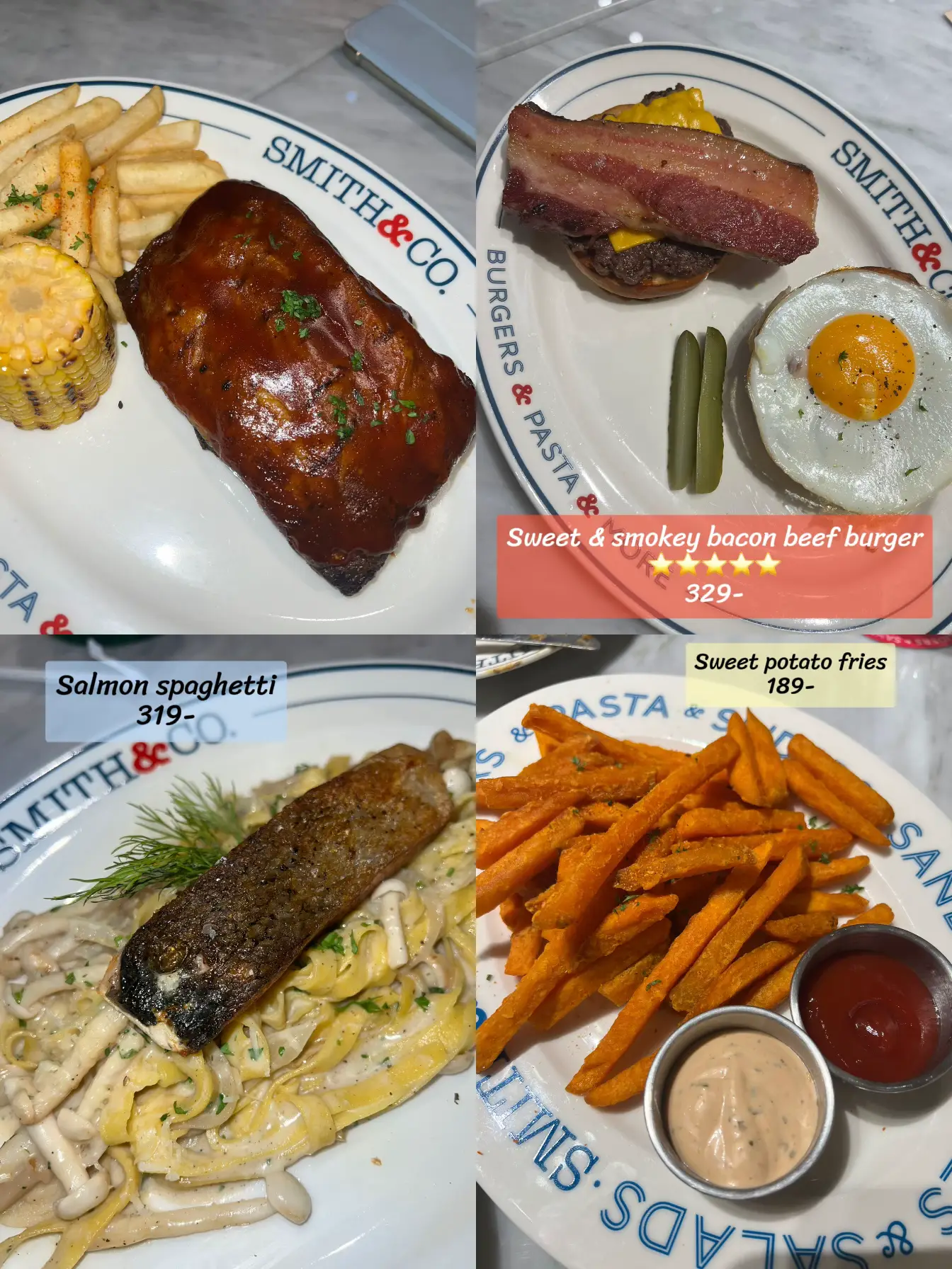 Dinner ติดรถไฟฟ้า ราคาสบายกะเป๋า ที่ Smith & Co เพลินจิต | แกลเลอรีที่ ...