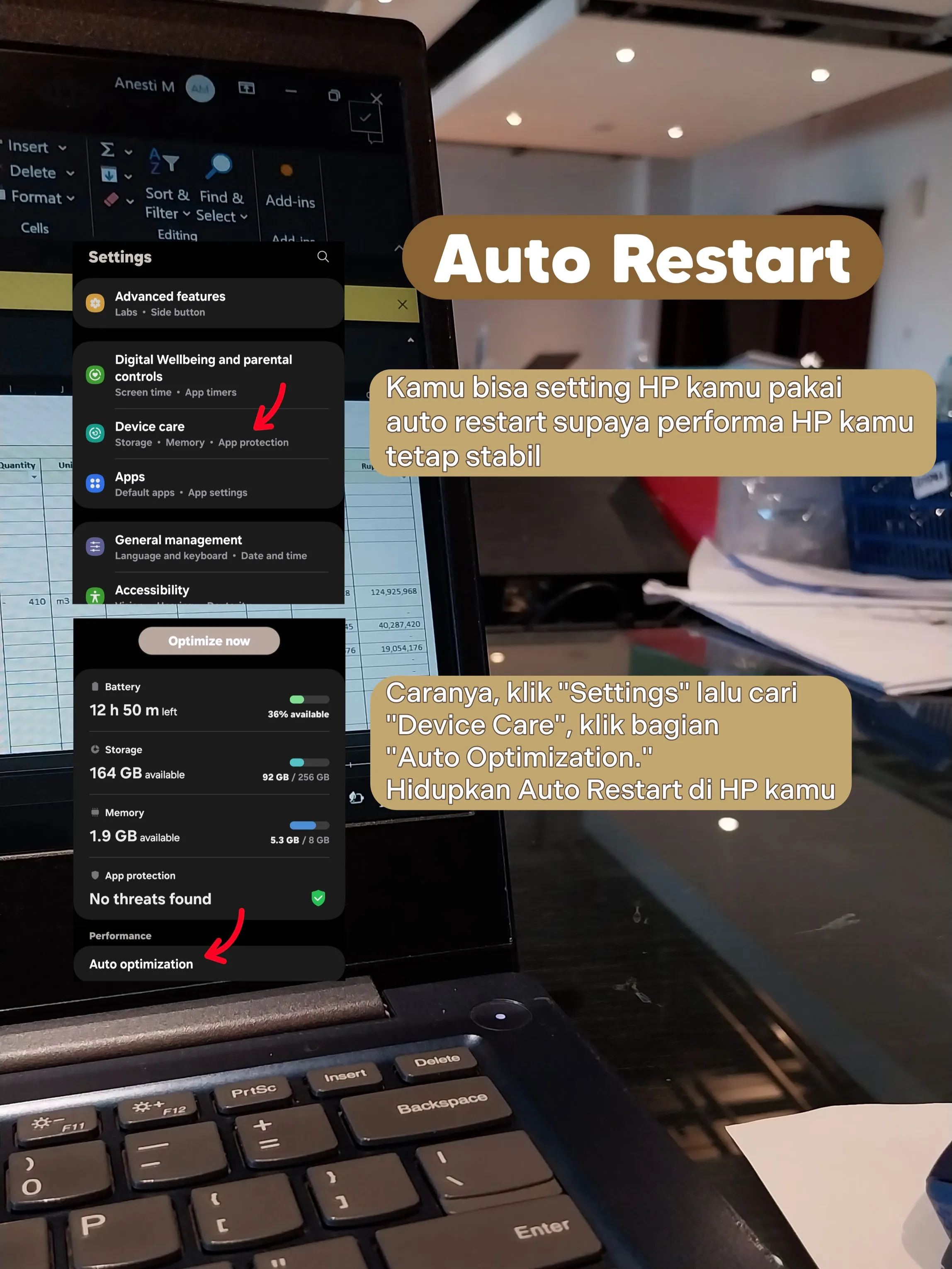 Fitur Rahasia Hape Samsung 😱 | Galeri diposting oleh galaxybyu | Lemon8
