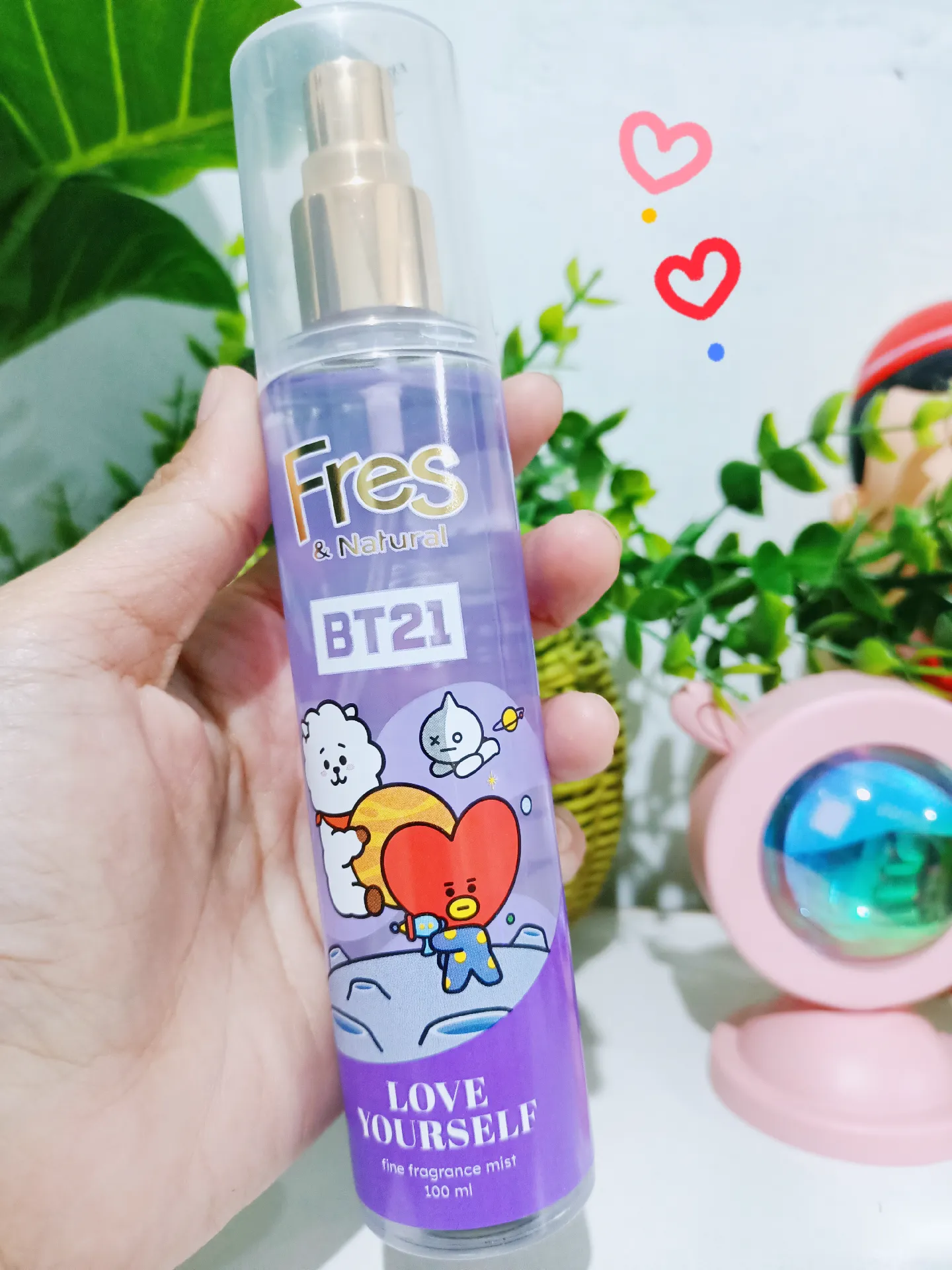 Rekomendasi Spray Cologne BT21 Love Yourself 🍋 | แกลเลอรีที่โพสต์โดย Euis Lesatari🍋 | Lemon8
