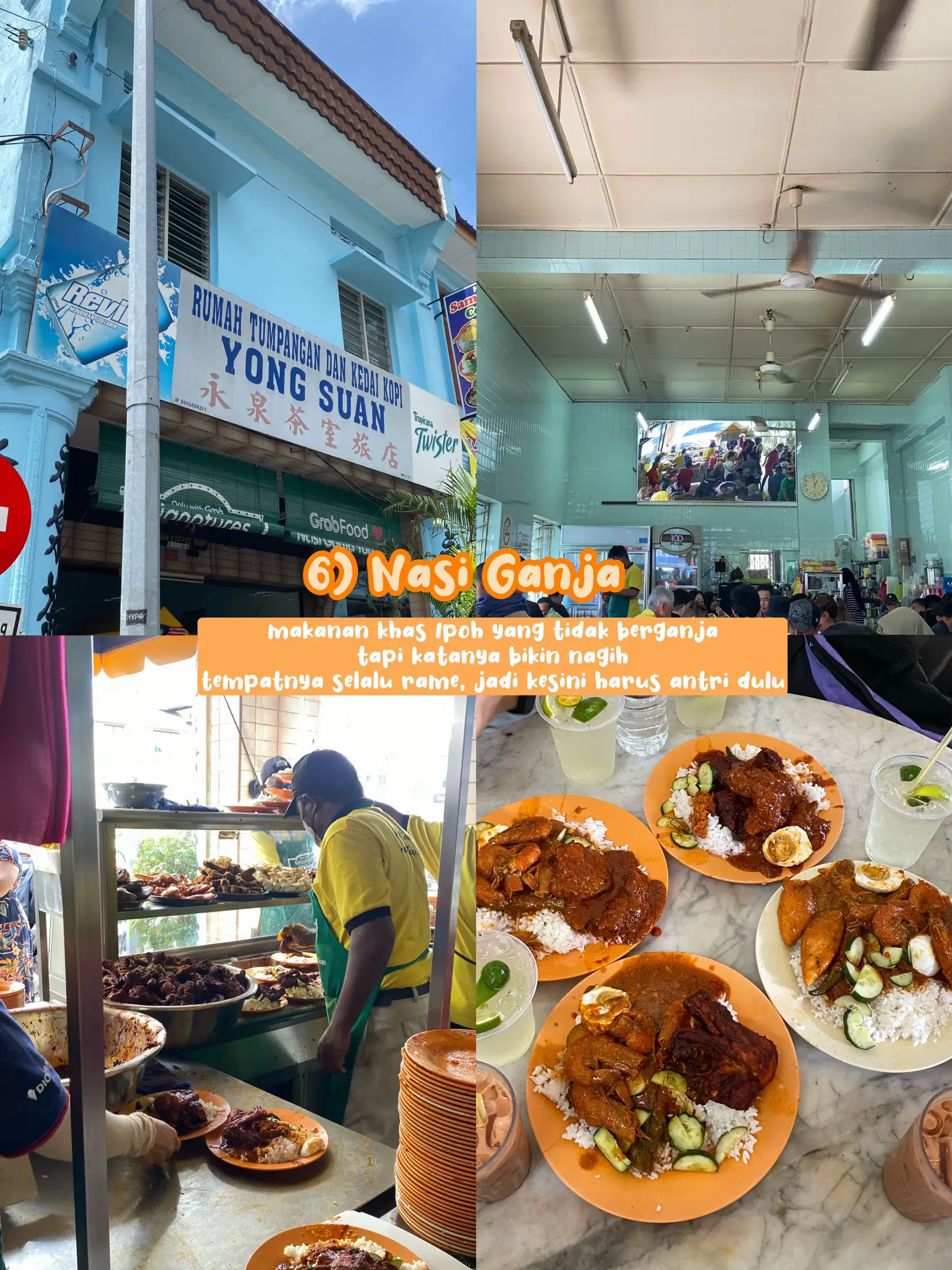 IPOH PLACE TO VISIT 2023🏰⛰️🌿🍲 | Galeri disiarkan oleh Travel Bloon!👀 | Lemon8