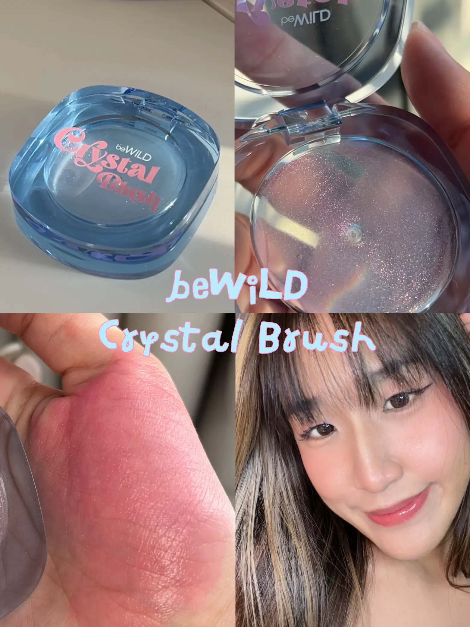 บลัชใสสุดฮิต ชมพูที่ถูกต้อง🩷 – Bewild Crystal | แกลเลอรีที่โพสต์โดย Mindmind♡ | Lemon8