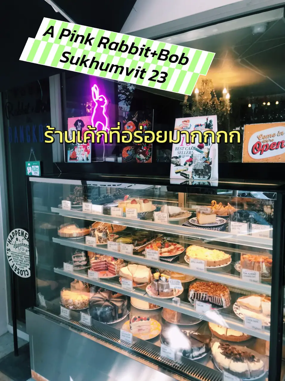 A Pink Rabbit+Bob Sukhumvit 23 | แกลเลอรีที่โพสต์โดย Nat Panich | Lemon8