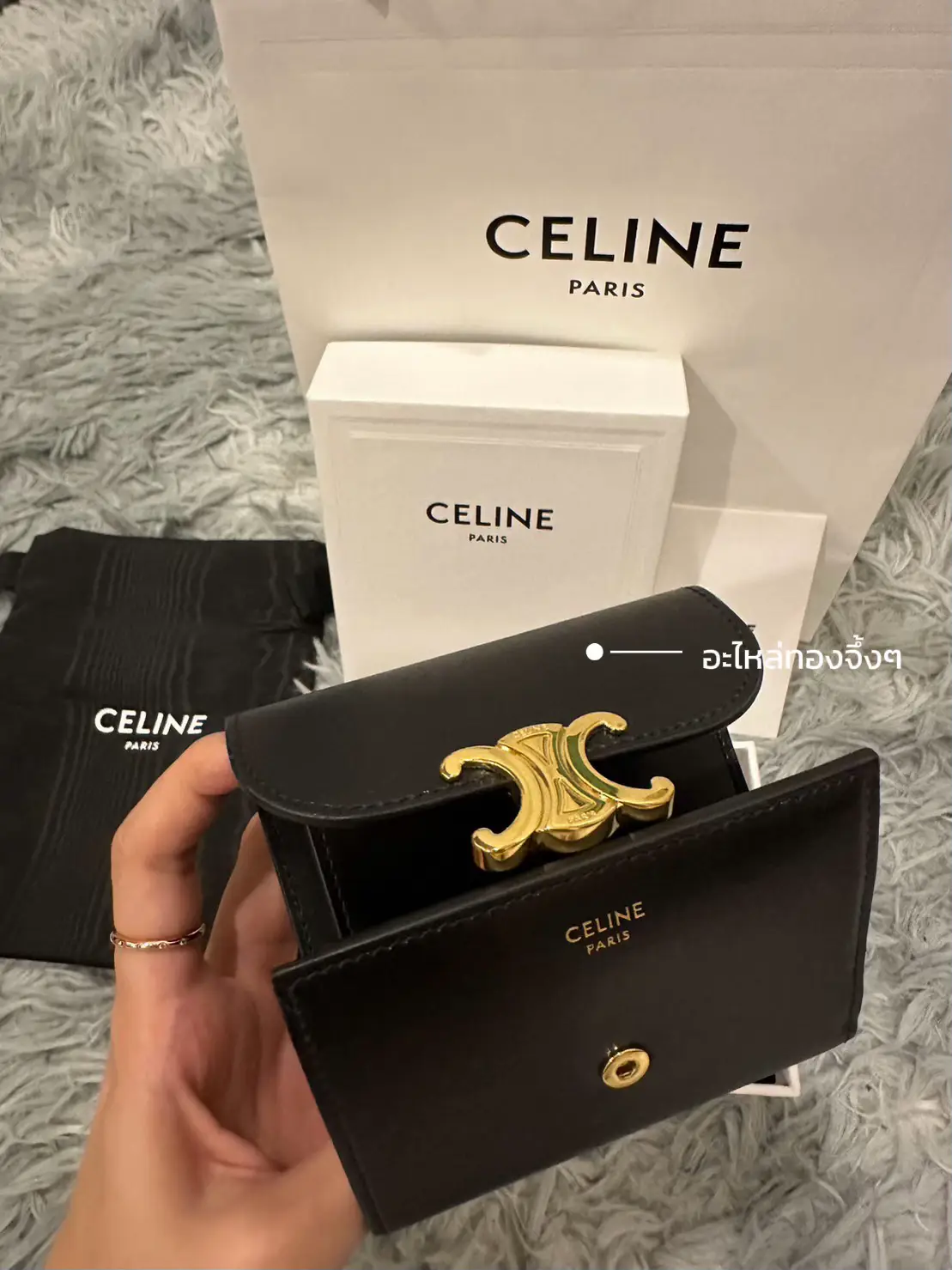 Celine wallet - Mini Review | แกลเลอรีที่โพสต์โดย pemiphatt | Lemon8