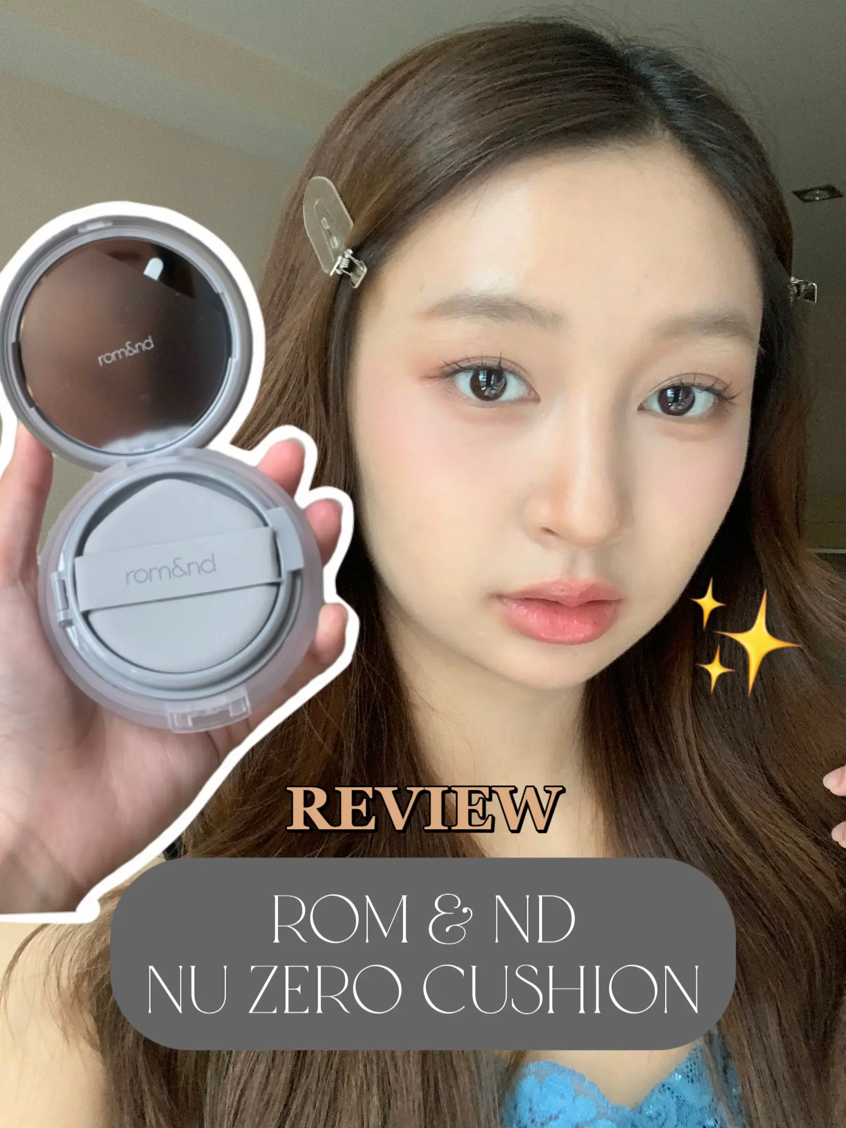 รีวิว Rom&nd NU ZERO CUSHION | แกลเลอรีที่โพสต์โดย Pinkchatpimpkk | Lemon8