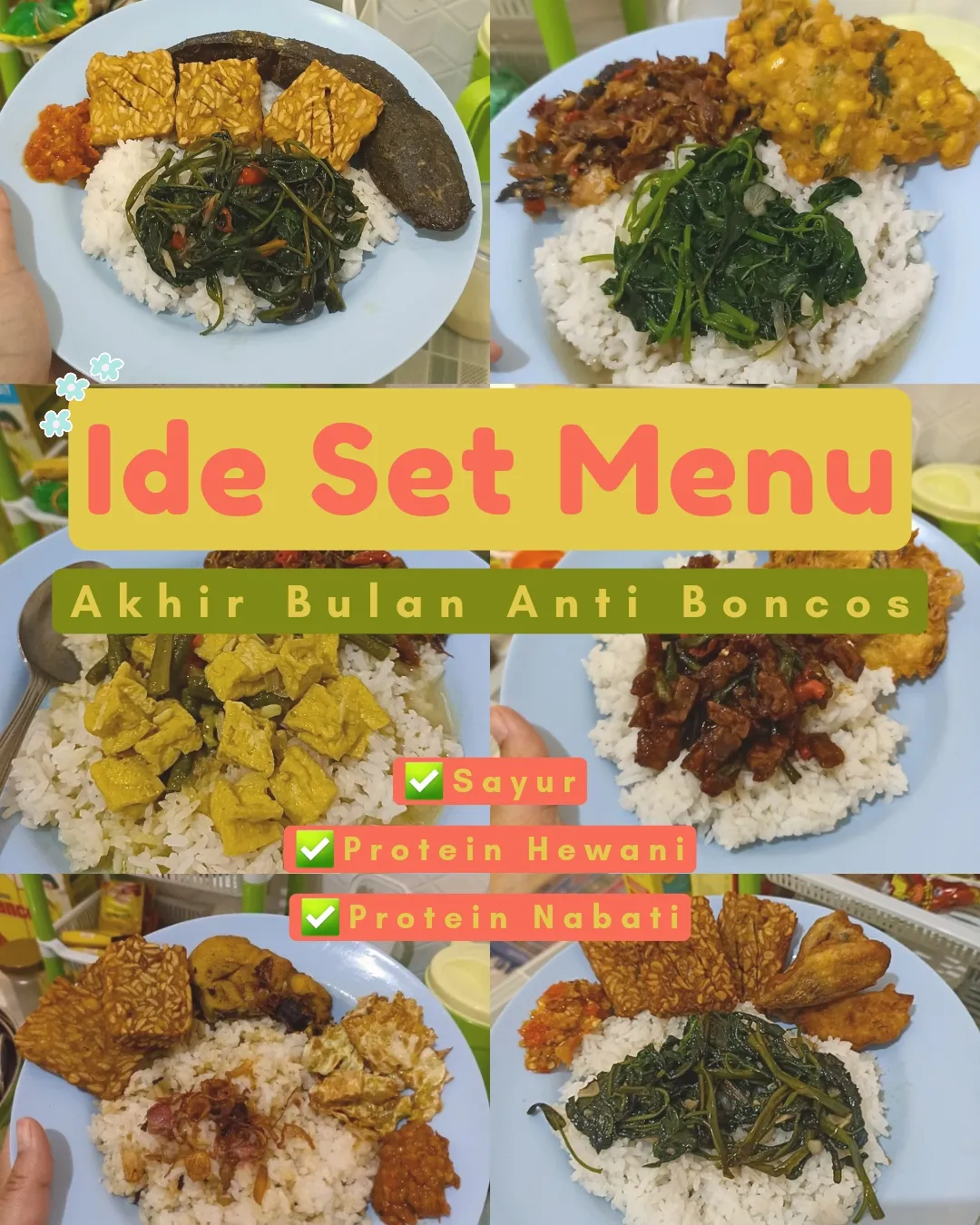 SET MENU MASAKAN RUMAHAN #1 | Galeri diposting oleh Zunniii_ | Lemon8