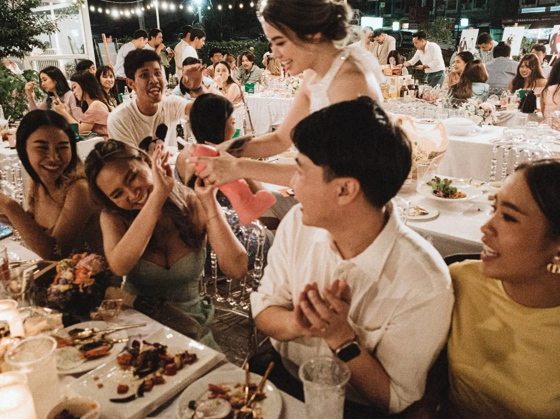 💐Wedding ep26 : long table สายประหยัด | แกลเลอรีที่โพสต์โดย Ploy Warisara | Lemon8