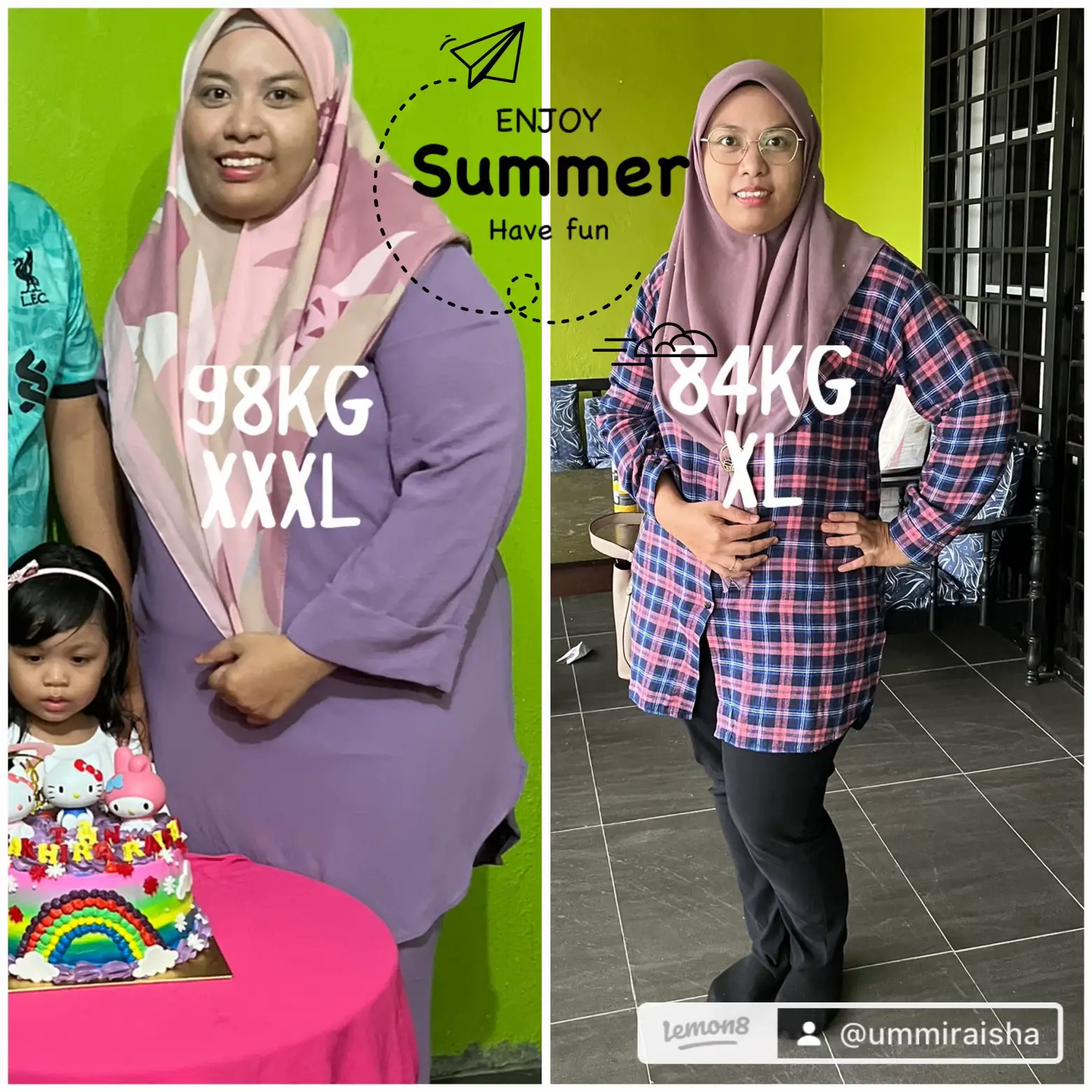 2bln lebih cut sugar..Alhamdul | Galeri disiarkan oleh Ummi triple “F” | Lemon8