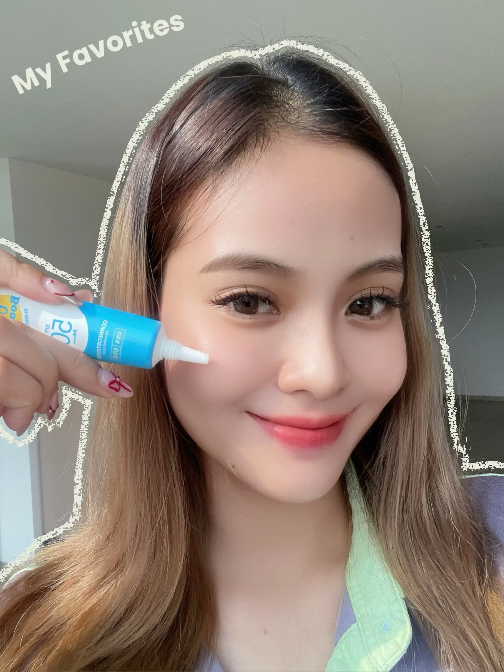 กันแดด 2in1 ตัวดังใน 7-eleven 🌻☀️🩵 | แกลเลอรีที่โพสต์โดย Faridadaaa🐰 | Lemon8