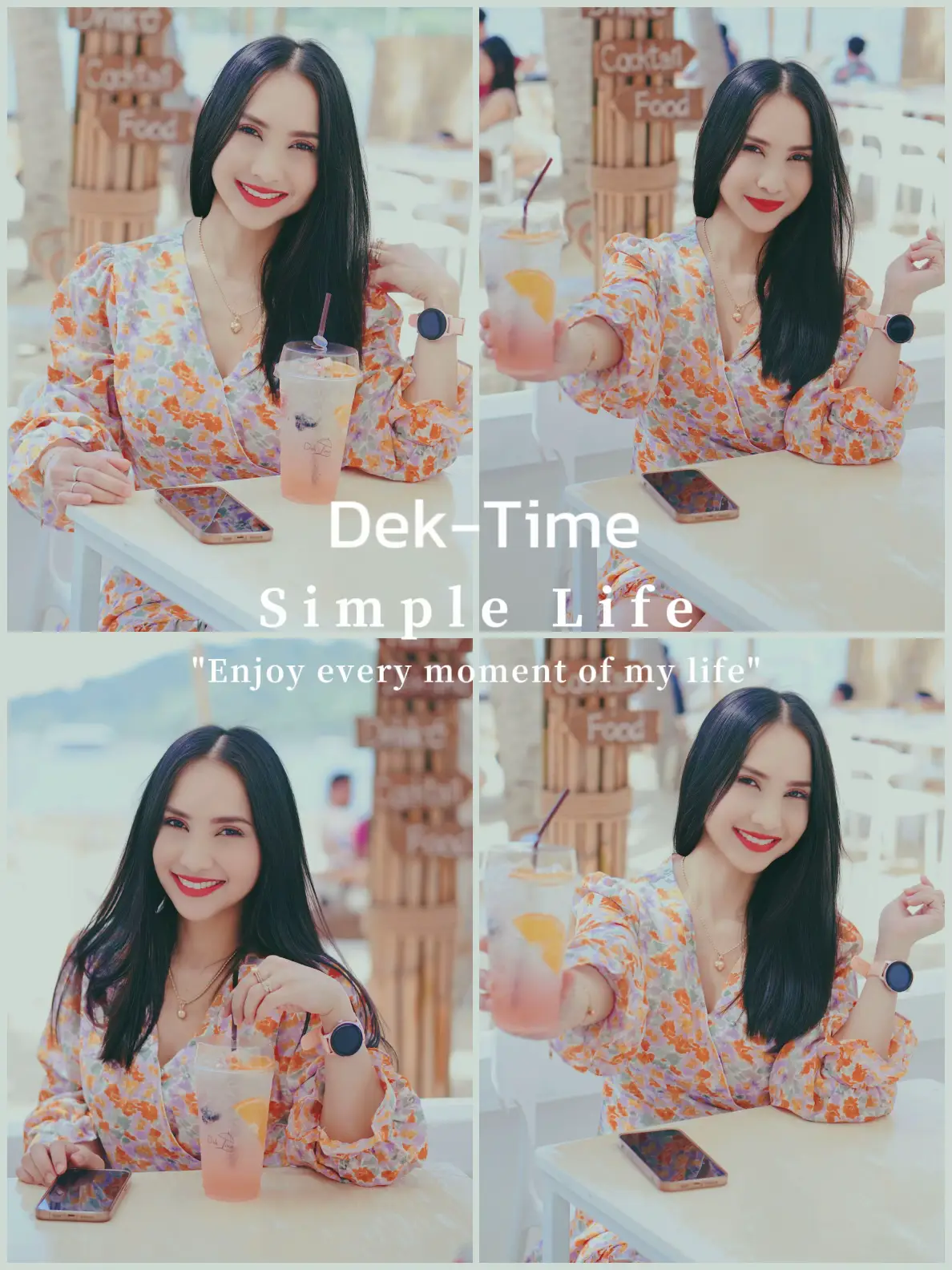 Dek- time คาเฟ่ติดทะเล | แกลเลอรีที่โพสต์โดย ตามเมย์มา | Lemon8