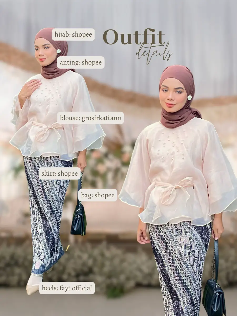 Elevate your Kondangan Look with Organza | Galeri diposting oleh Hanaph | Lemon8