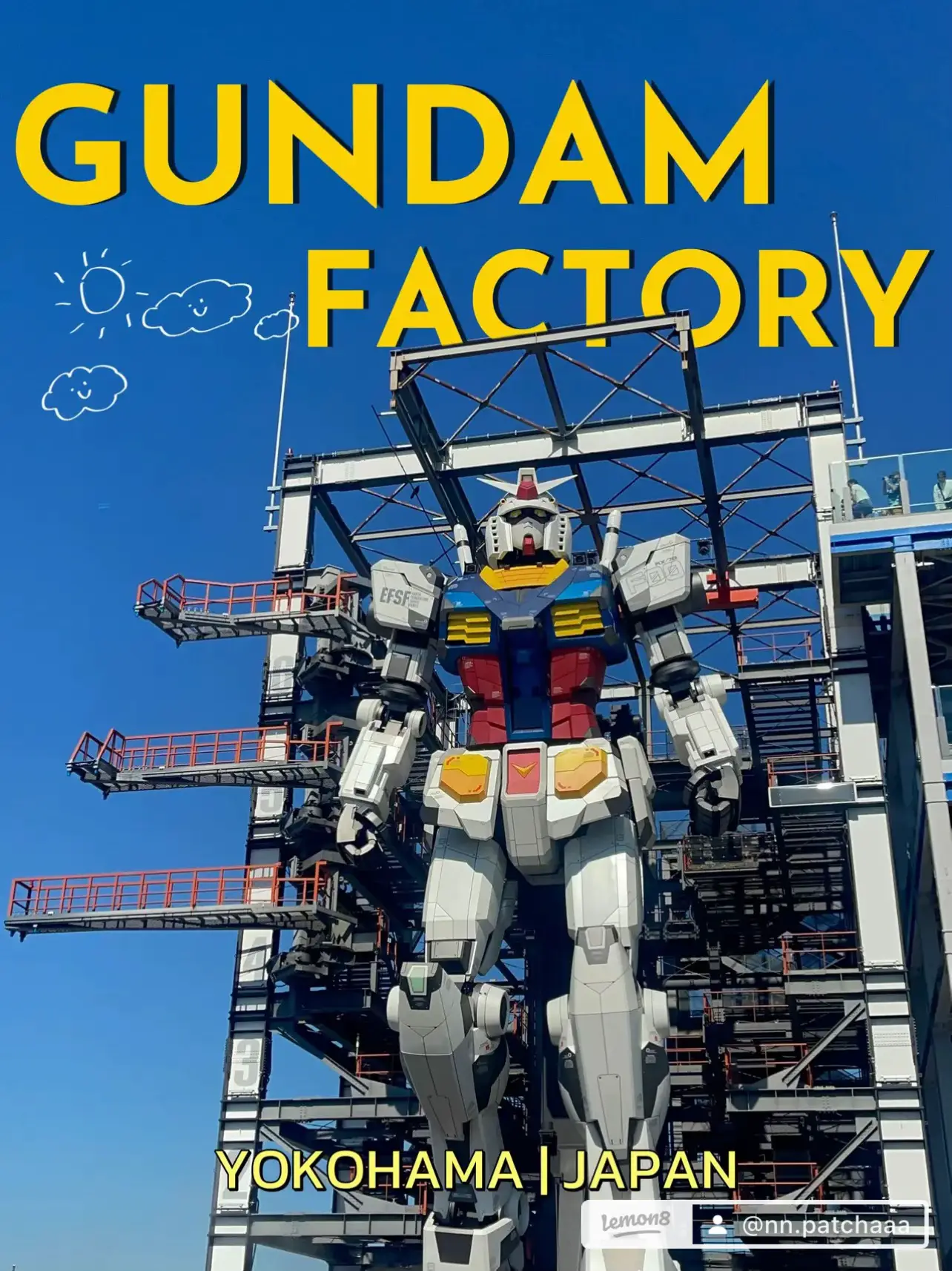 Gundam Factory สาวกกันดั้มห้ามพลาด!!🤩 ชมกันดั้มยักษ์ เดินได้ | แกลเลอรี ...