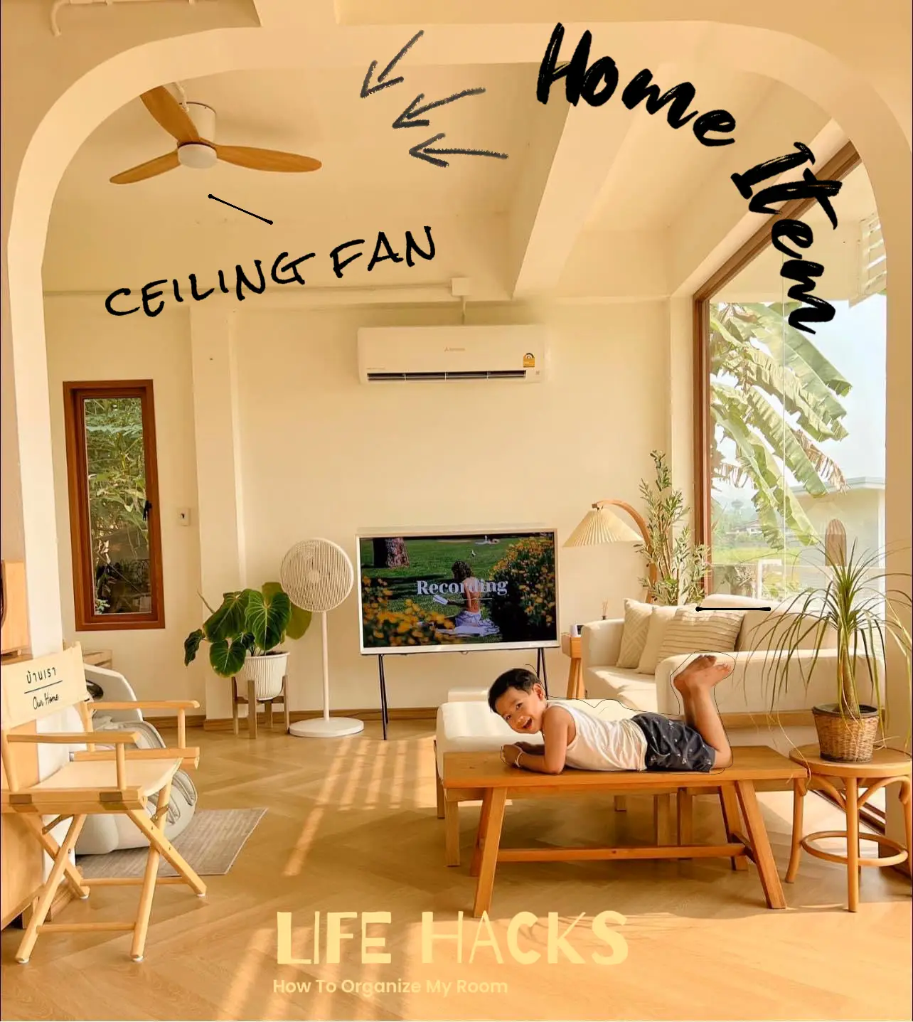 Adding beauty to the ceiling of the house with a minimalist ceiling fan ...
