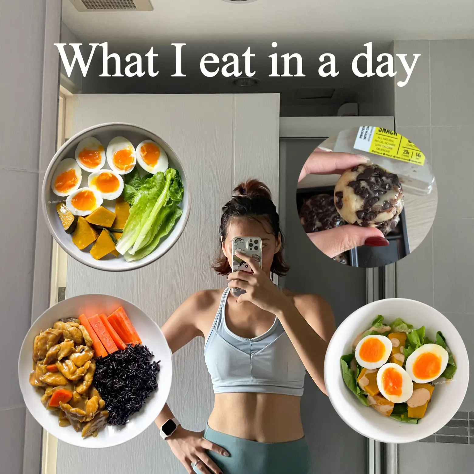 What I eat in a day 🌱 | แกลเลอรีที่โพสต์โดย Annie Diary | Lemon8