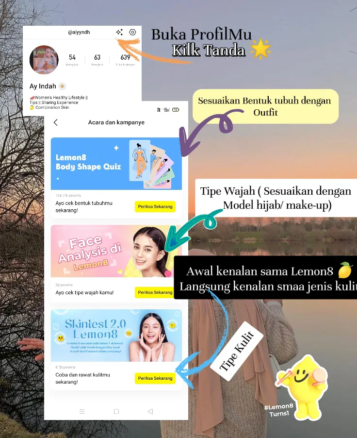 Lemon8 bikin aku lebih GLOWING dari yang dulu !!😱 | Galeri diposting oleh Ay Indah 🌼 | Lemon8