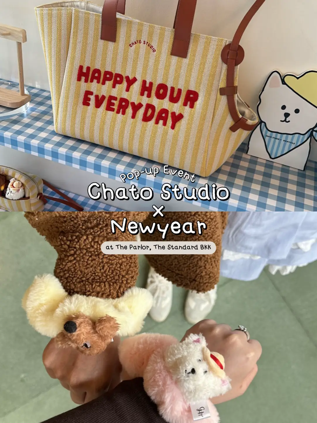 Chato Studio x Newyear Pop-up Event สุดคิ้วท์ꔛ*🐶 | แกลเลอรีที่โพสต์โดย ...