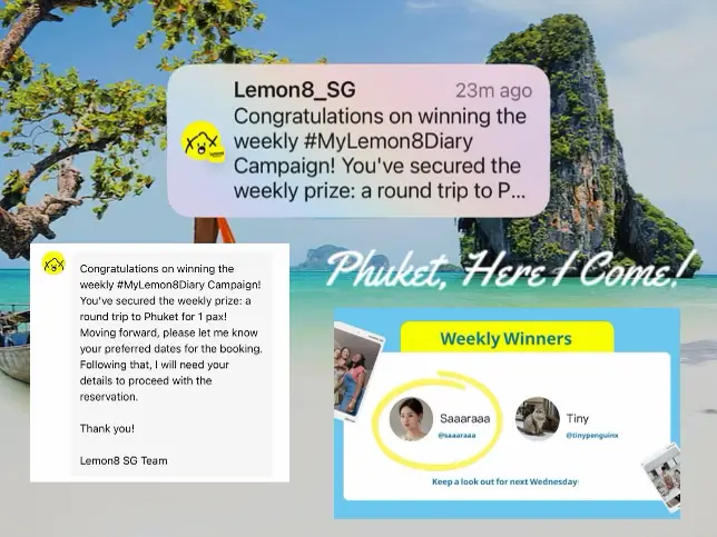 Winning Lemon8 Giveaway to Phuket! | Gallery posted by Saaaraaa | Lemon8