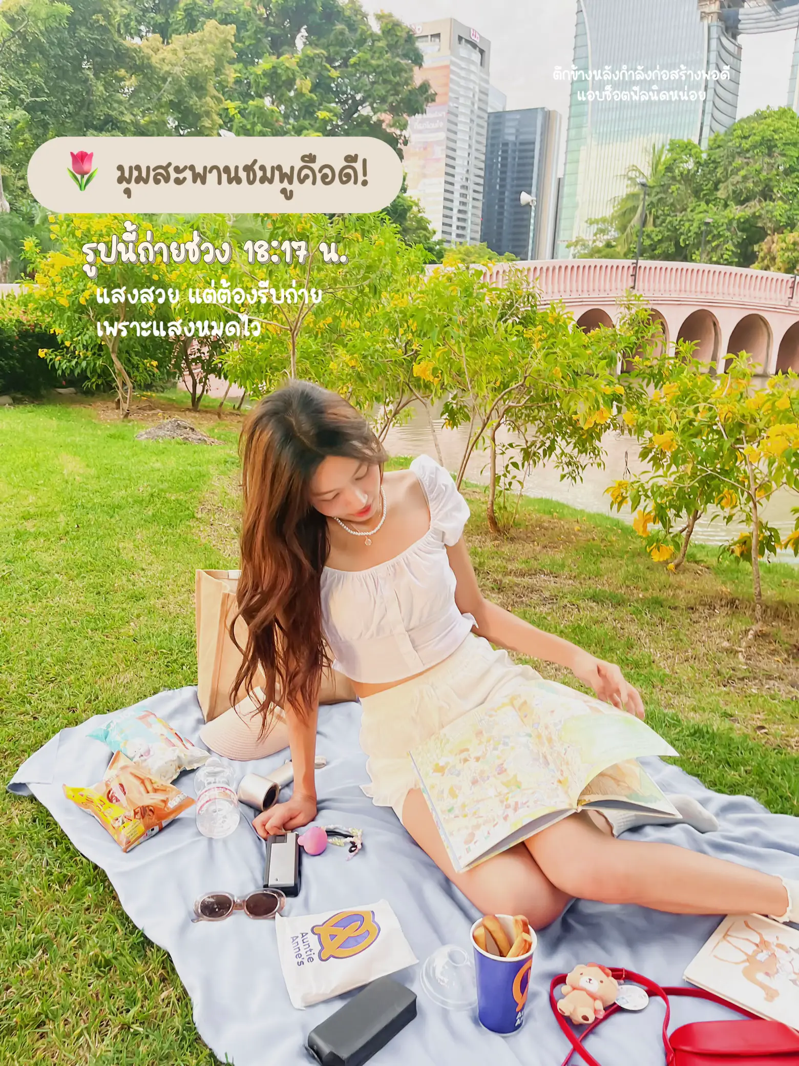 แชร์พิกัดถ่ายรูปปิกนิกฟีลเกาหลี 📍 | แกลเลอรีที่โพสต์โดย Fern Ratchaya | Lemon8