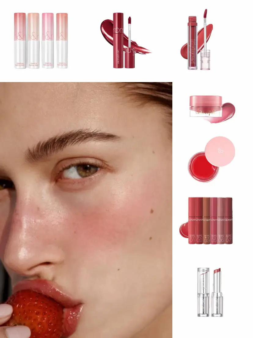 COSMETICS STRAWBERRY MAKE UP💄🍓 | แกลเลอรีที่โพสต์โดย celimine | Lemon8