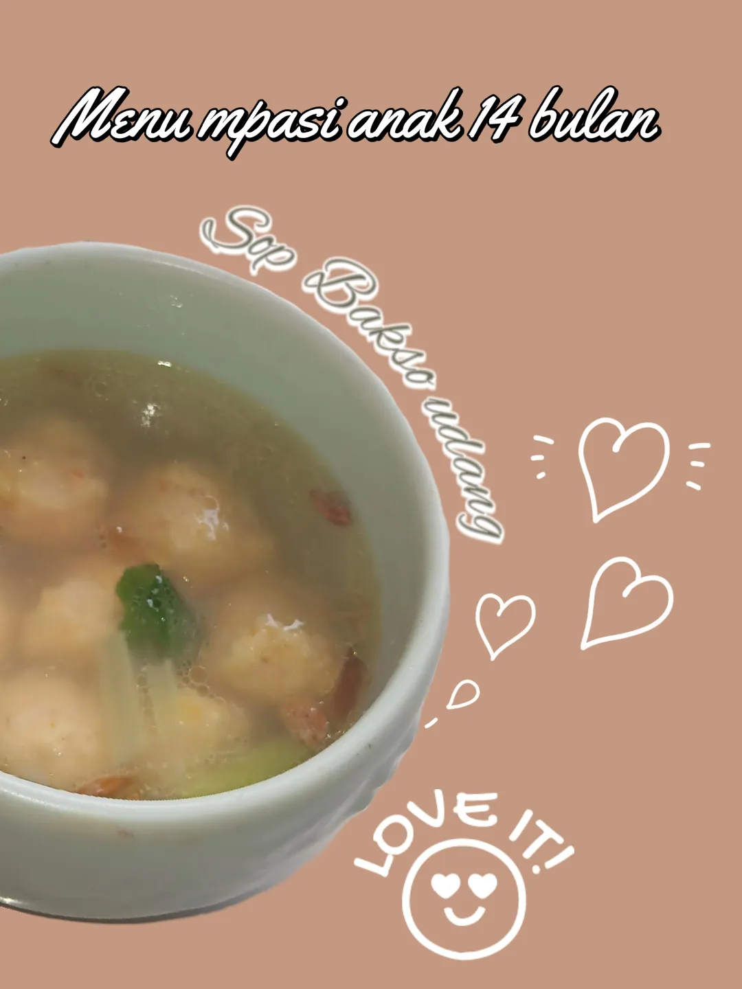 Sup Bakso udang (Home Made) | Galeri diposting oleh pop corn 🍿 | Lemon8