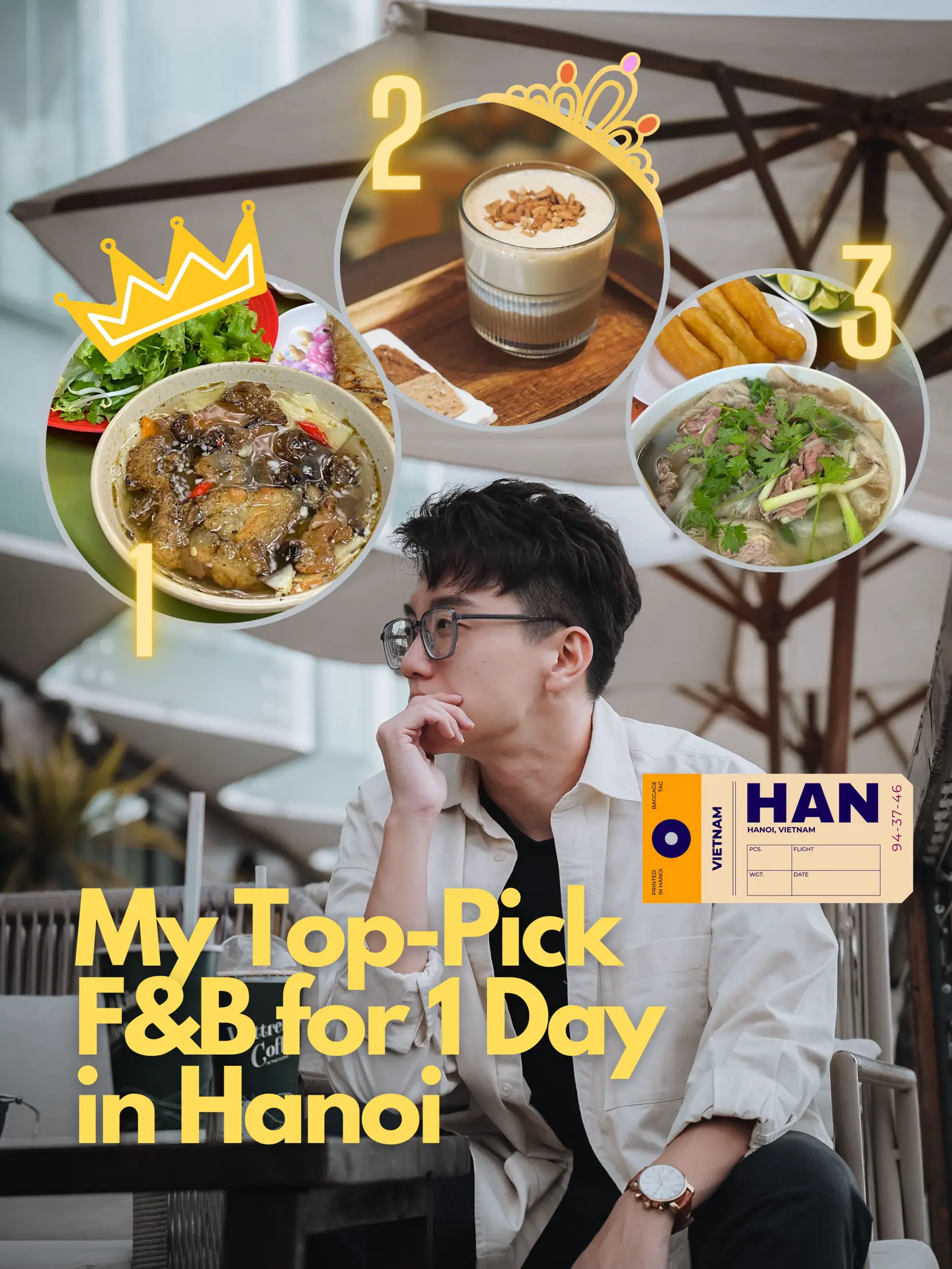 One Day in Hanoi 🇻🇳 My TOP PICK F&B!! | แกลเลอรีที่โพสต์โดย Zhe Hong | Lemon8