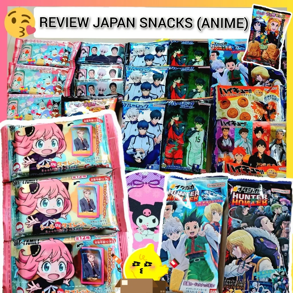 ☆REVIEW JAPAN SNACKS(ANIME)☆ | แกลเลอรีที่โพสต์โดย Creampuff_Pp | Lemon8