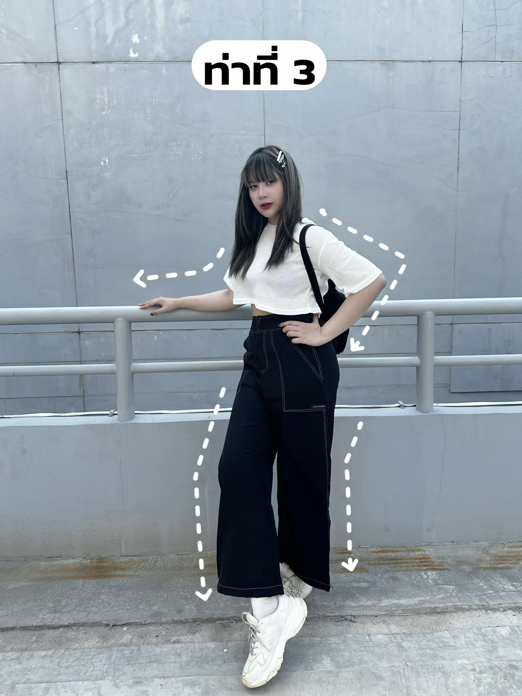 4 ท่าโพสยืนถ่ายรูปช่วยพรางหุ่น 📸 | แกลเลอรีที่โพสต์โดย Iamploypath | Lemon8