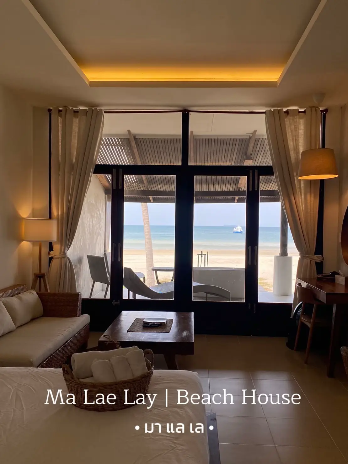 Ma Lae Lay / Beach House 🌊🫶👙 ที่พักติดทะเล | แกลเลอรีที่โพสต์โดย NichapaLert | Lemon8
