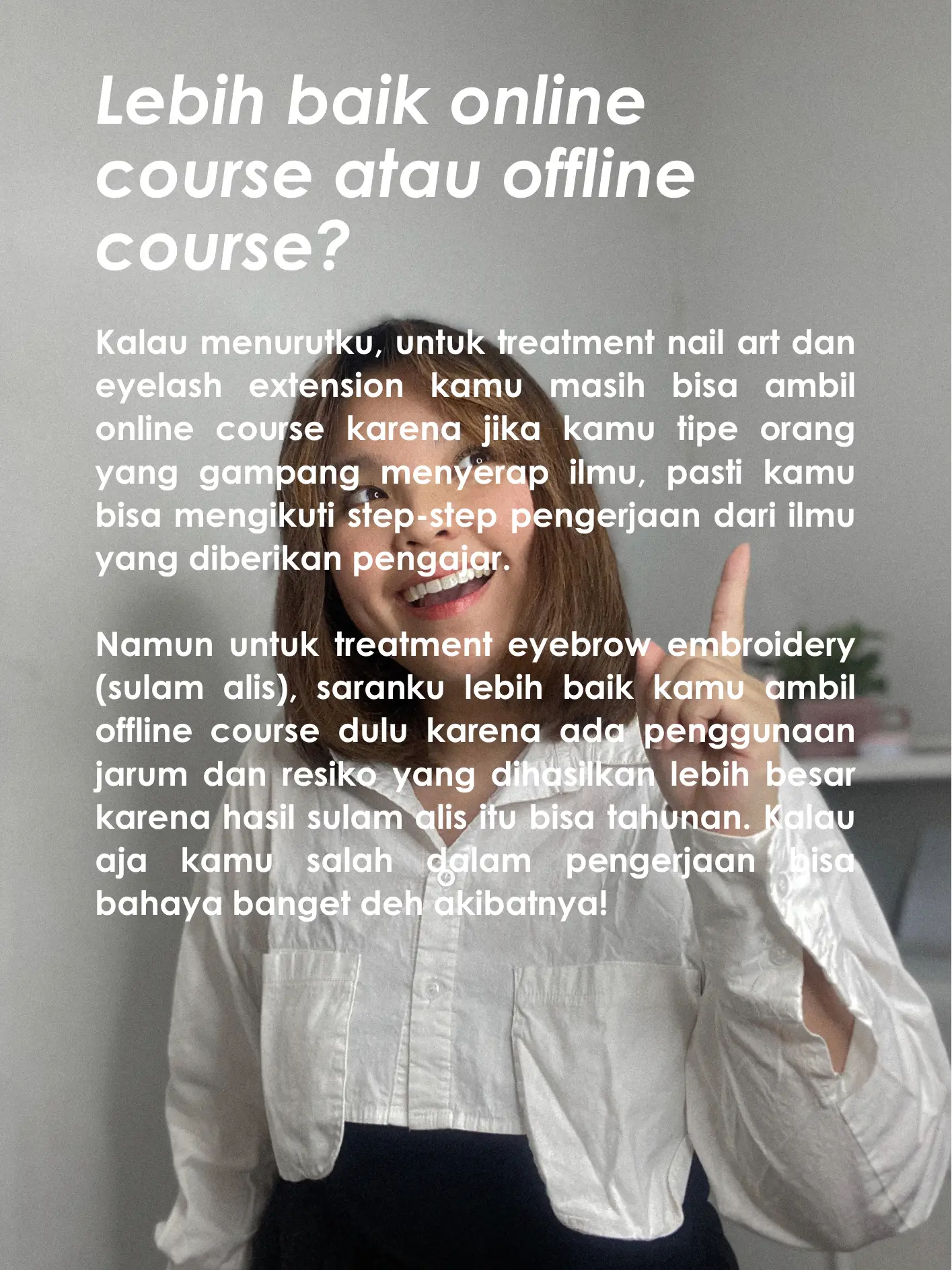 Mending online / offline course?😬🤔 | Galeri diposting oleh Friska M | Lemon8
