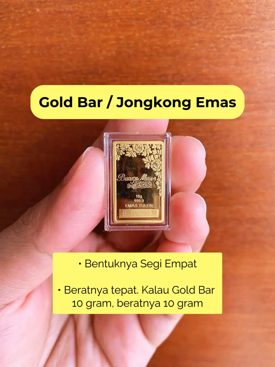 Senang je nak tahu beza Gold Bar dan Dinar ni! | Galeri disiarkan oleh ...