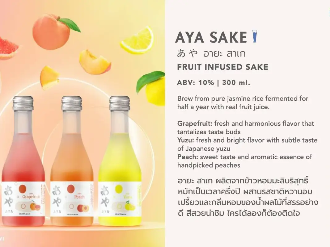รีวิว AYA GRAPEFRUIT SAKE | แกลเลอรีที่โพสต์โดย LeRzY🍄 | Lemon8