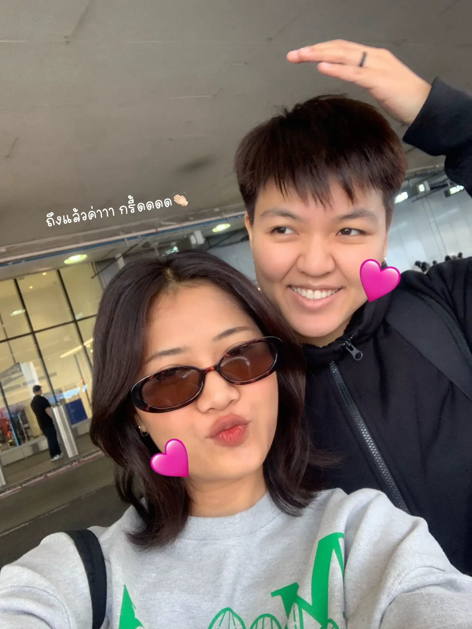 อัพเดทค่า เราได้เข้าประเทศอเมริกาแล้ว ️🇺🇸 | แกลเลอรีที่โพสต์โดย Sapunn | Lemon8