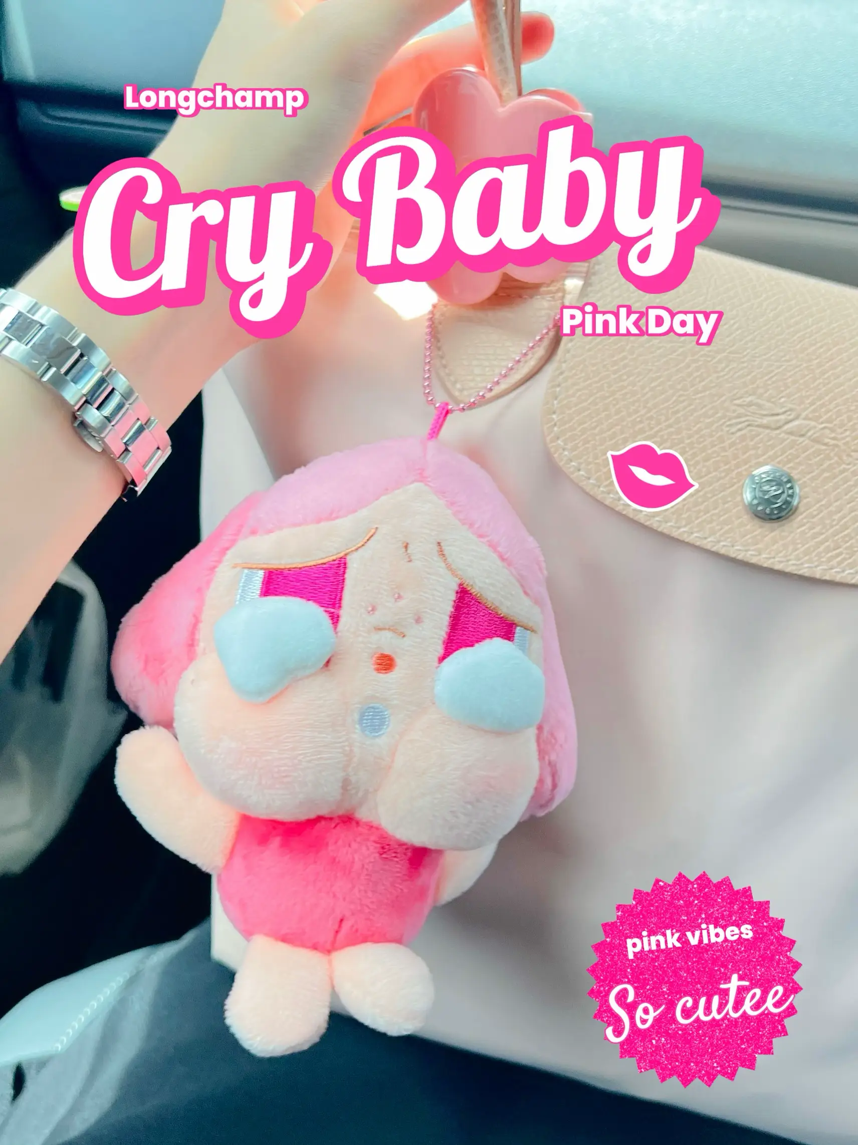 Longchamp x CryBaby 💖 | แกลเลอรีที่โพสต์โดย ntcptkっ ̯ •̥ | Lemon8