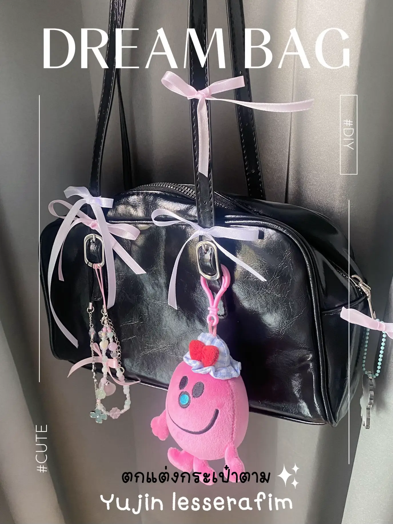 ตกแต่งกระเป๋าตามYujin lesserafim ౨ৎ⋆ ˚｡⋆ | แกลเลอรีที่โพสต์โดย ...