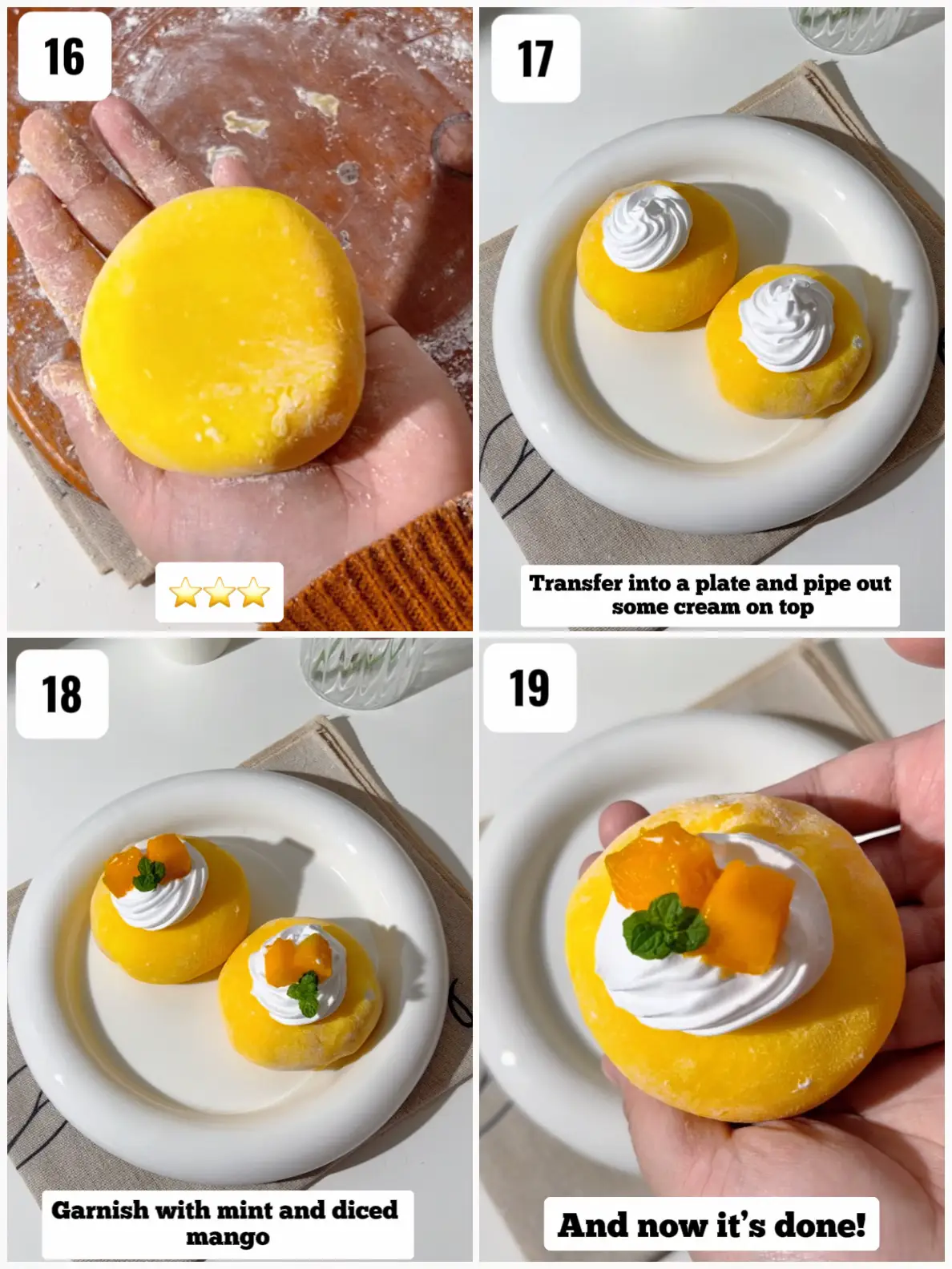 Making Chewy and Stretchy Mango Mochi 🥭 | Gallery posted by Mia | Lemon8