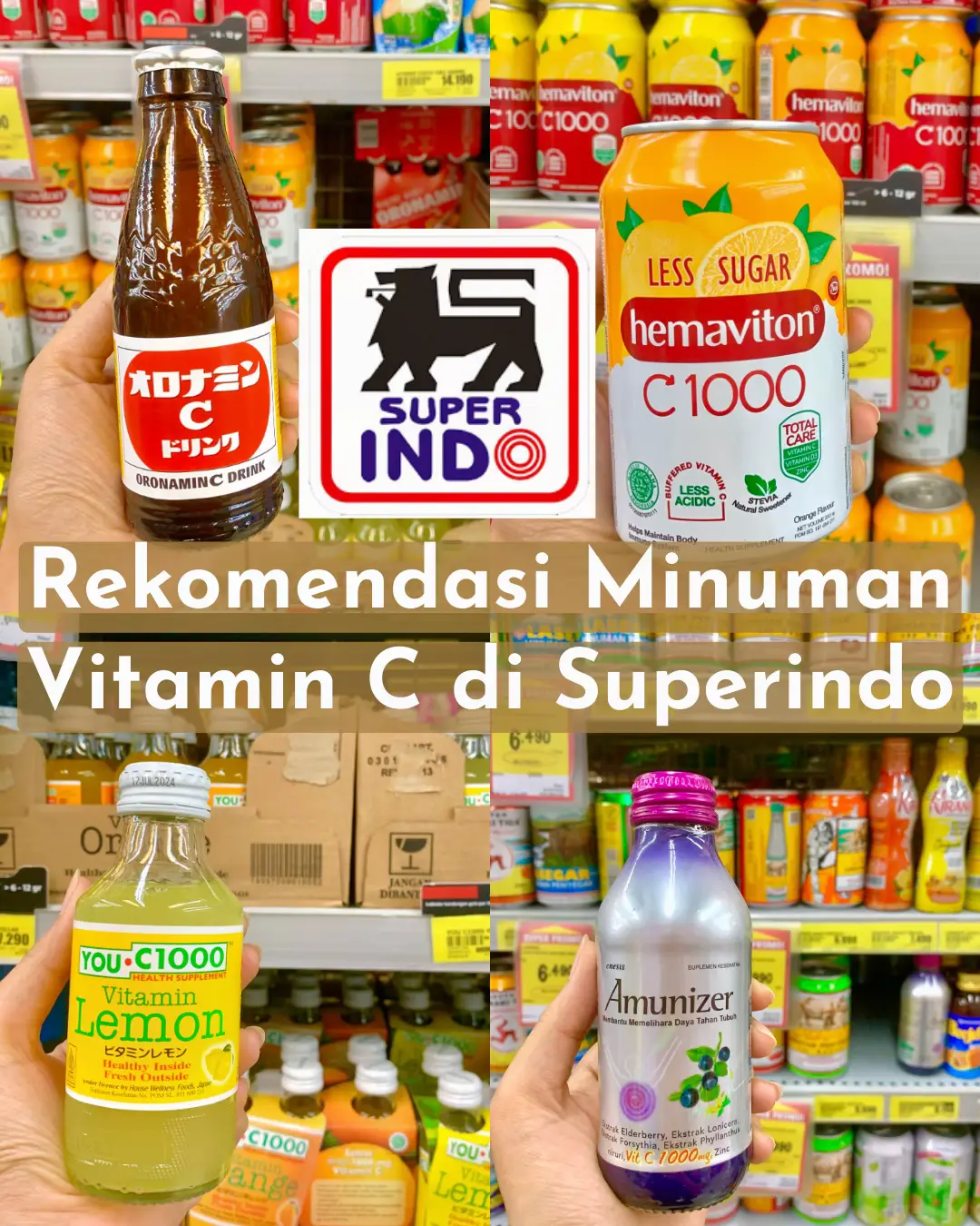 Rekomendasi Minuman Vit C 1000mg di Superindo🍊🍋💦 | Galeri disiarkan ...