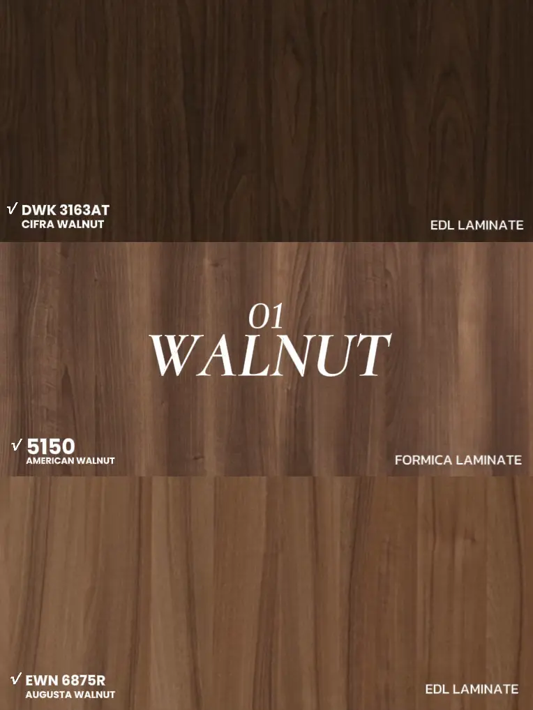 เลือกสีไม้ให้ตรงใจ สีไหนเรียกว่าอะไรบ้าง มาดูกัน 🪵🪜🪑👀🌟 | แกลเลอรีที่โพสต์โดย kunnchont | Lemon8