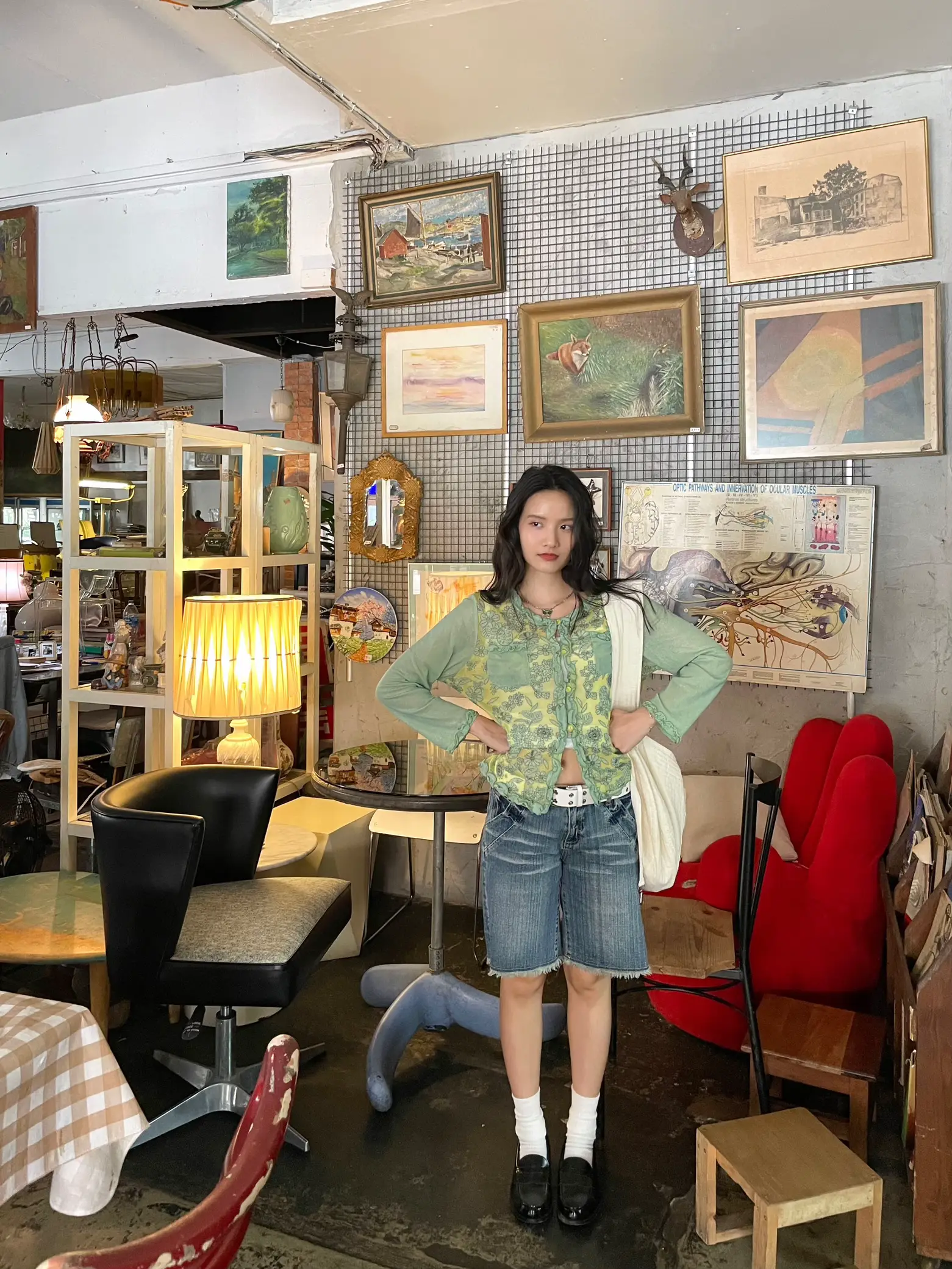 ootd green girlll🧃 | แกลเลอรีที่โพสต์โดย Pang Pattanan | Lemon8