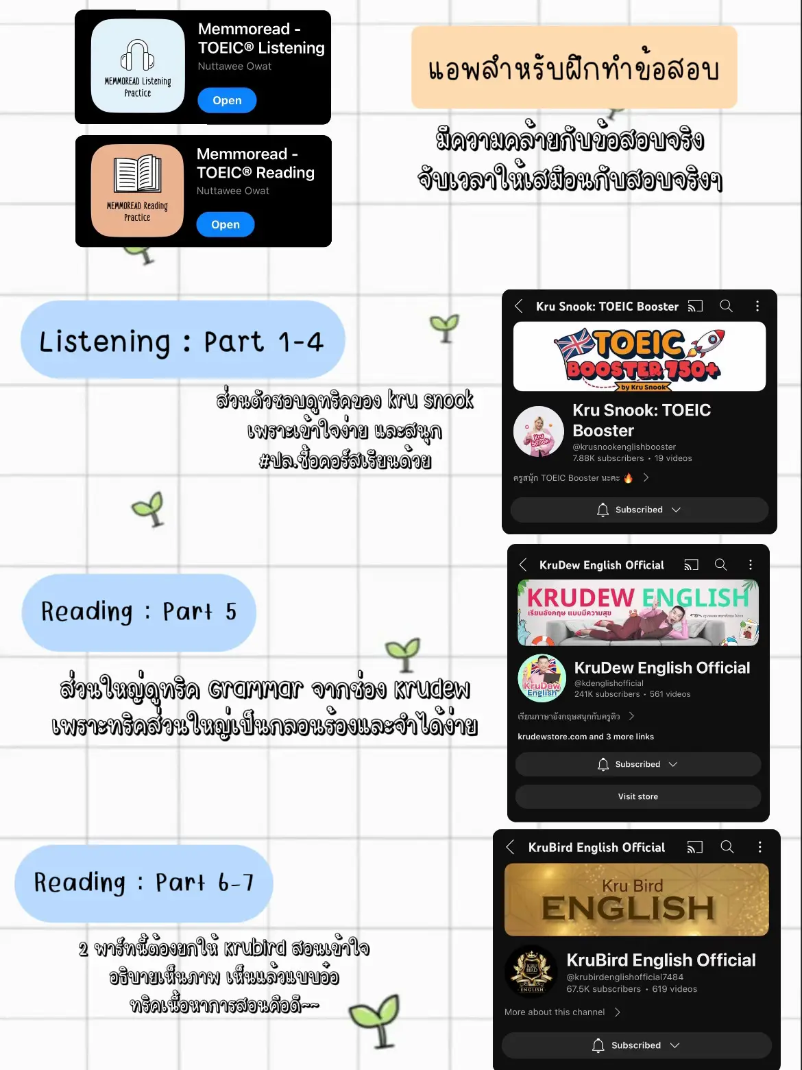 รีวิวสอบโทอิคครั้งที่ 2 ฉบับคนพื้นฐานน้อย !! | แกลเลอรีที่โพสต์โดย Kataii | Lemon8